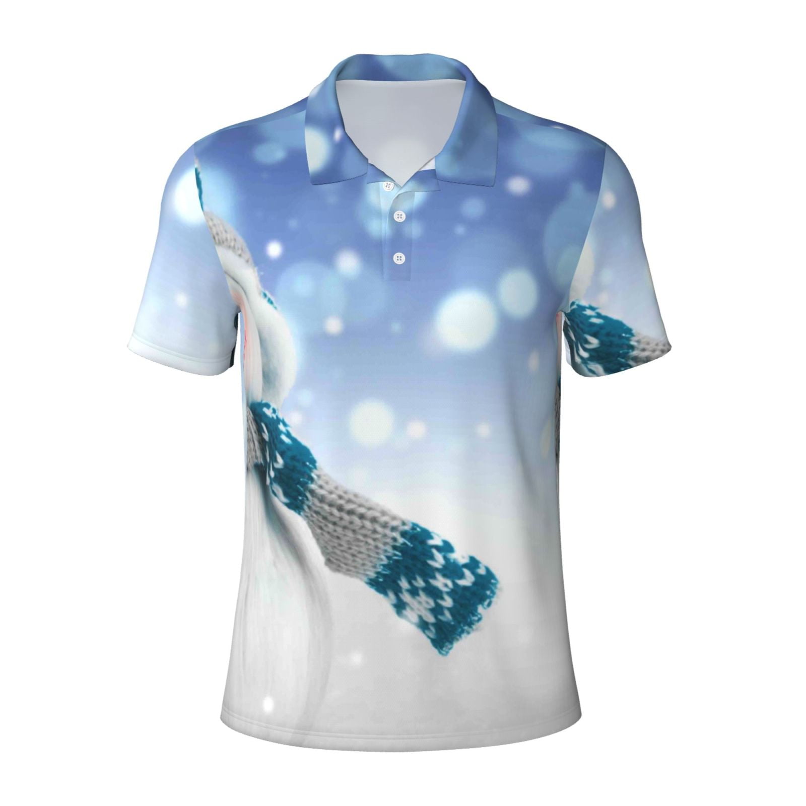 Kuqiui Mens Golf Polo Shirt Dry Fit Performance Sport Short Sleeve Golf ...
