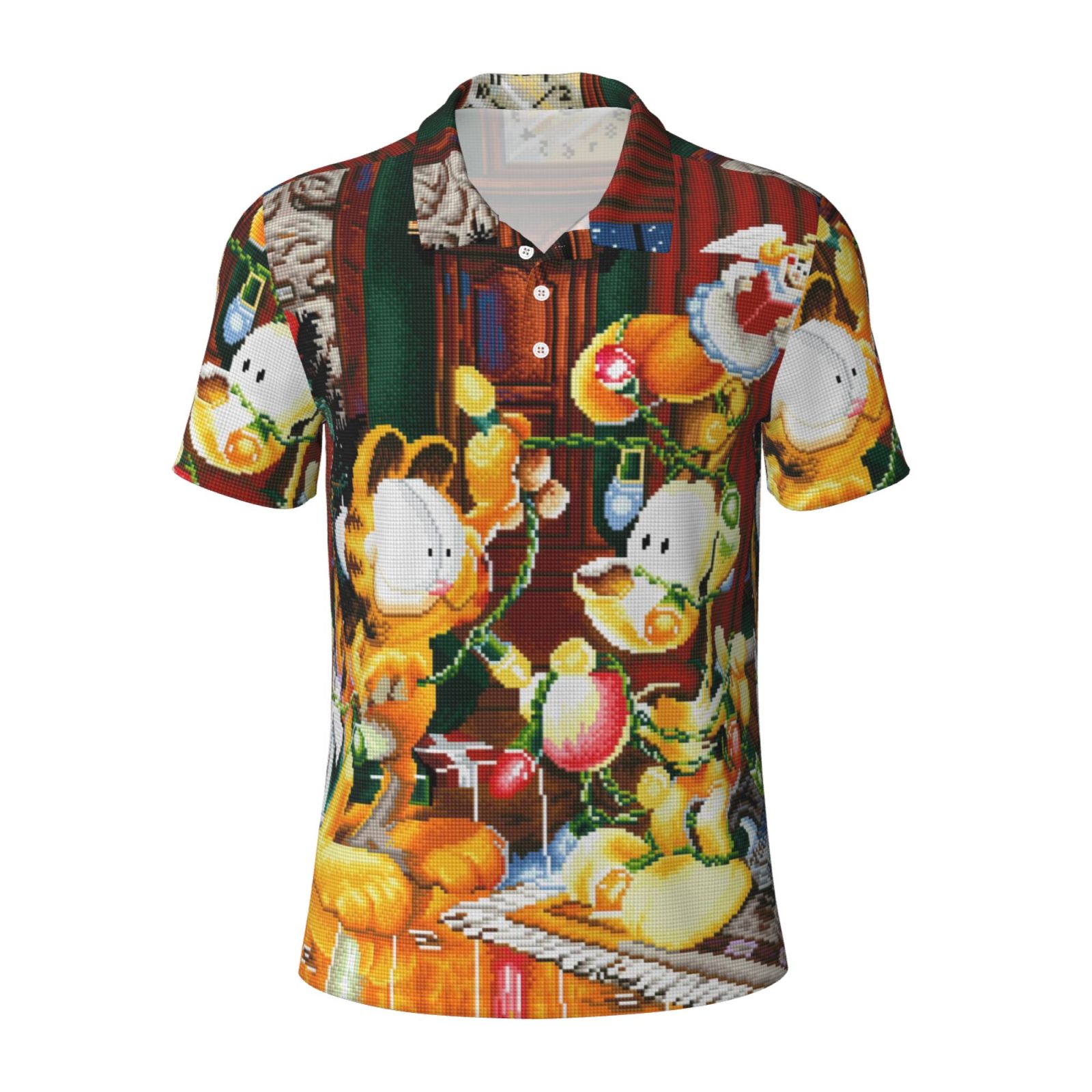 Kuqiui Mens Golf Polo Shirt Dry Fit Performance Sport Short Sleeve Golf ...