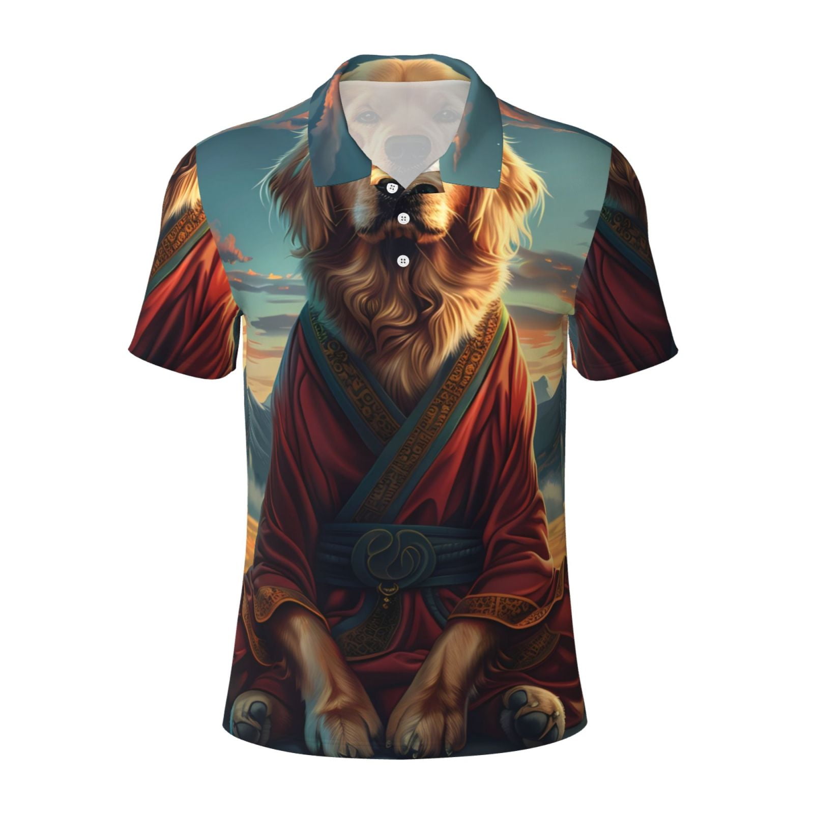 Kuqiui Mens Golf Polo Shirt Dry Fit Performance Sport Short Sleeve Golf ...