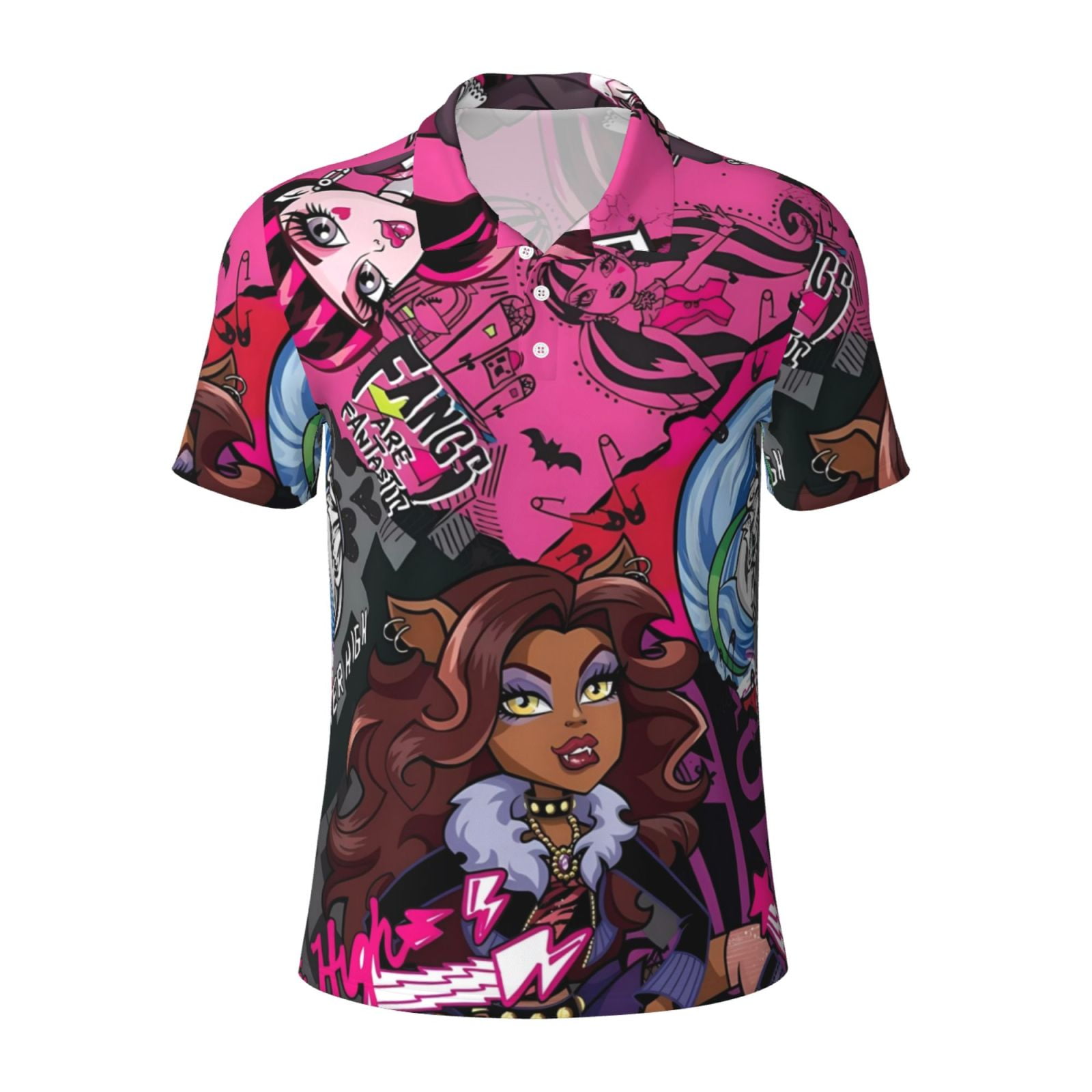 Kuqiui Mens Golf Polo Shirt Dry Fit Performance Sport Short Sleeve Golf ...