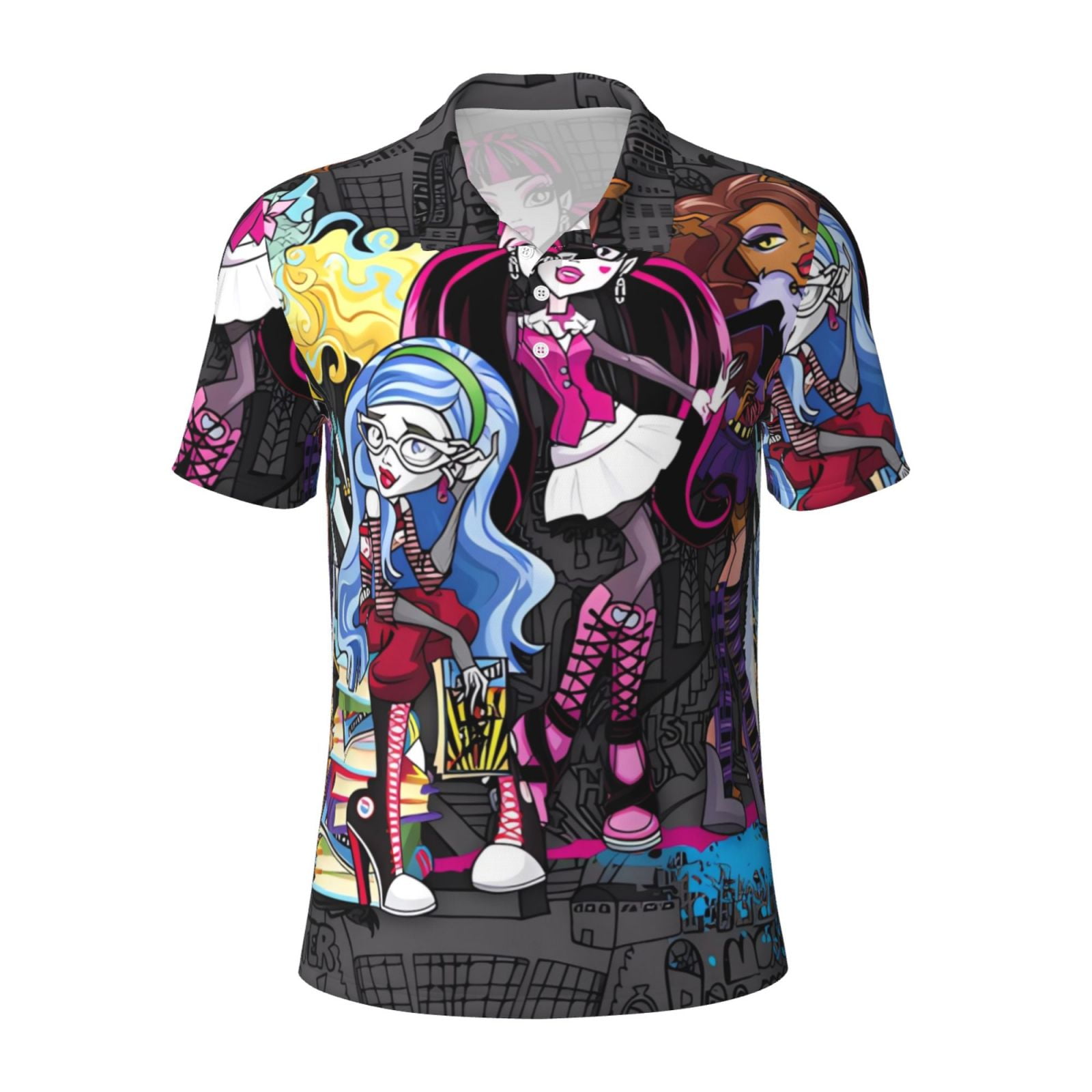 Kuqiui Mens Golf Polo Shirt Dry Fit Performance Sport Short Sleeve Golf ...