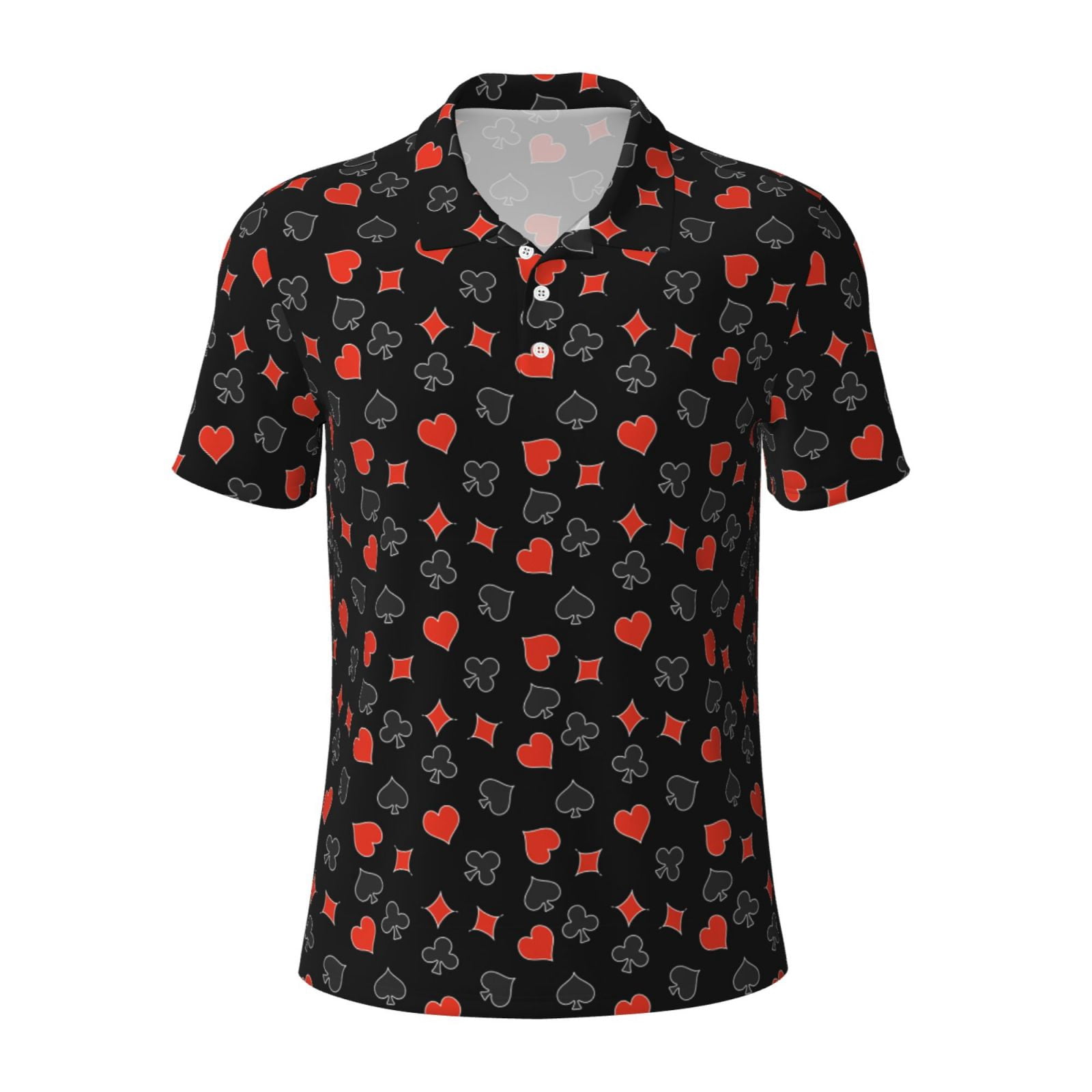 Kuqiui Mens Golf Polo Shirt Dry Fit Performance Sport Short Sleeve Golf ...