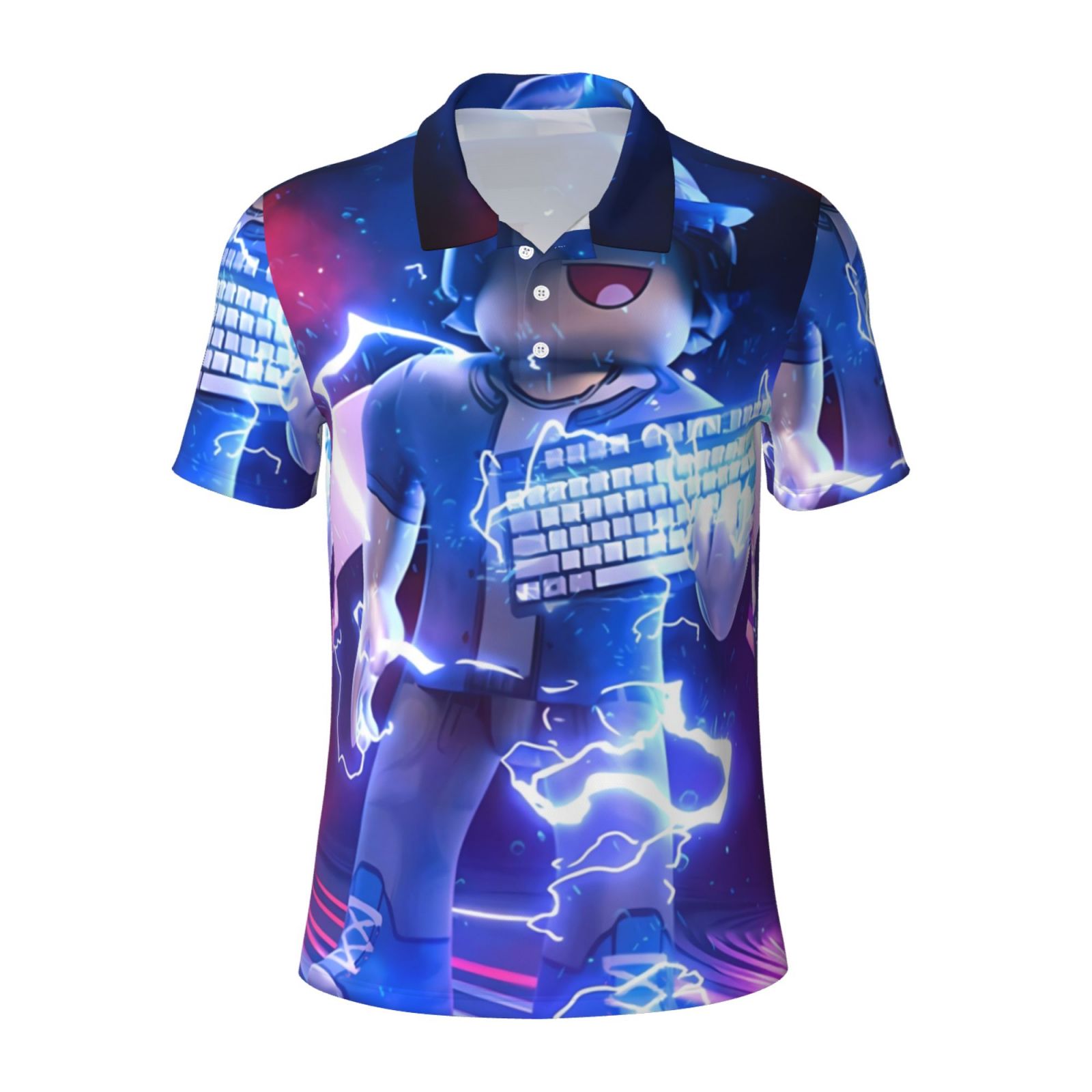 Kuqiui Mens Golf Polo Shirt Dry Fit Performance Sport Short Sleeve Golf ...