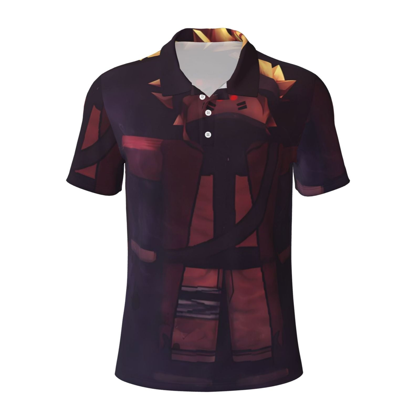 Kuqiui Mens Golf Polo Shirt Dry Fit Performance Sport Short Sleeve Golf ...