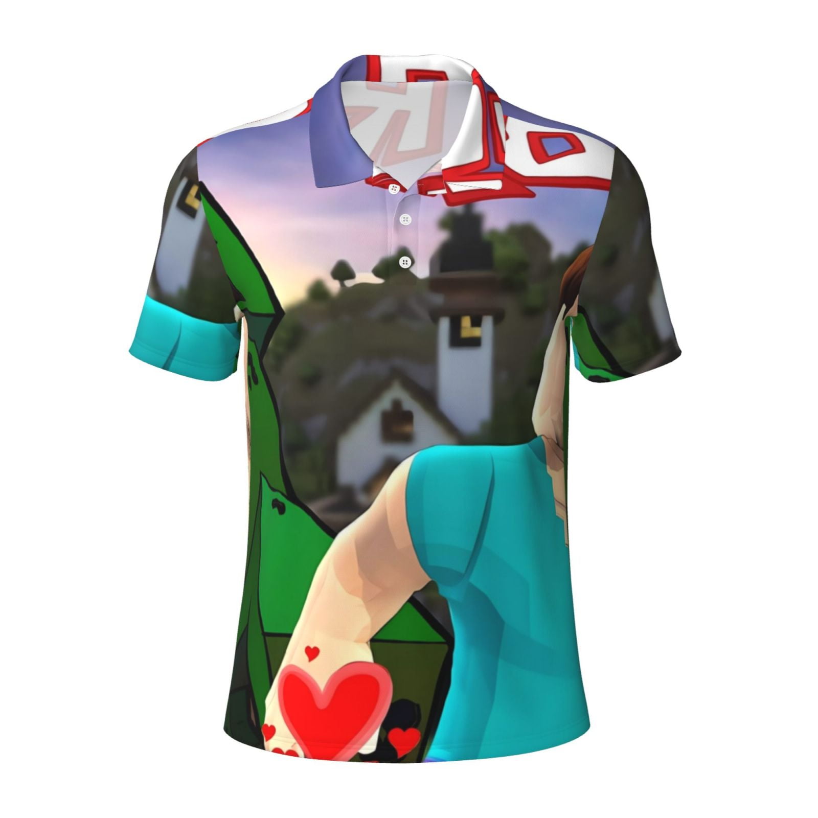 Kuqiui Mens Golf Polo Shirt Dry Fit Performance Sport Short Sleeve Golf ...