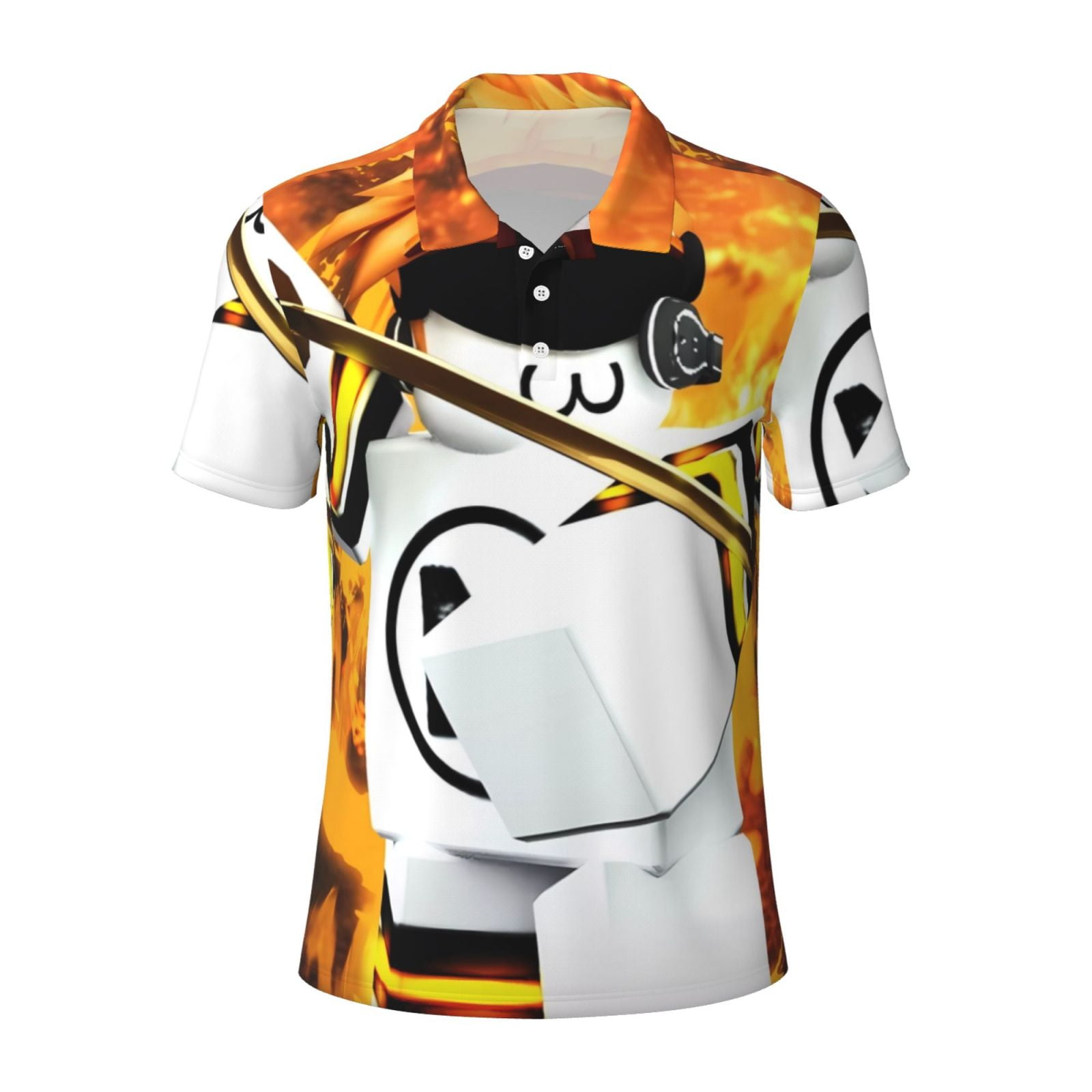 Kuqiui Mens Golf Polo Shirt Dry Fit Performance Sport Short Sleeve Golf ...