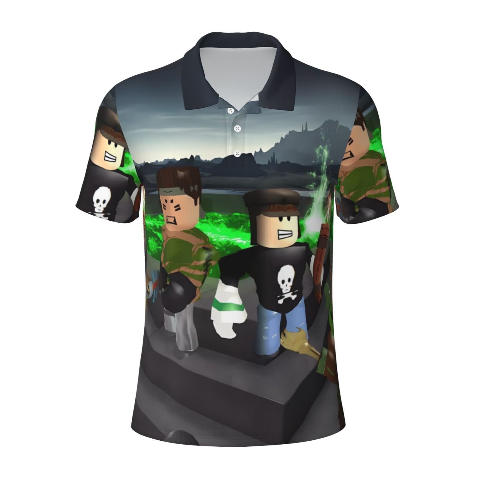 Kuqiui Mens Golf Polo Shirt Dry Fit Performance Sport Short Sleeve Golf ...