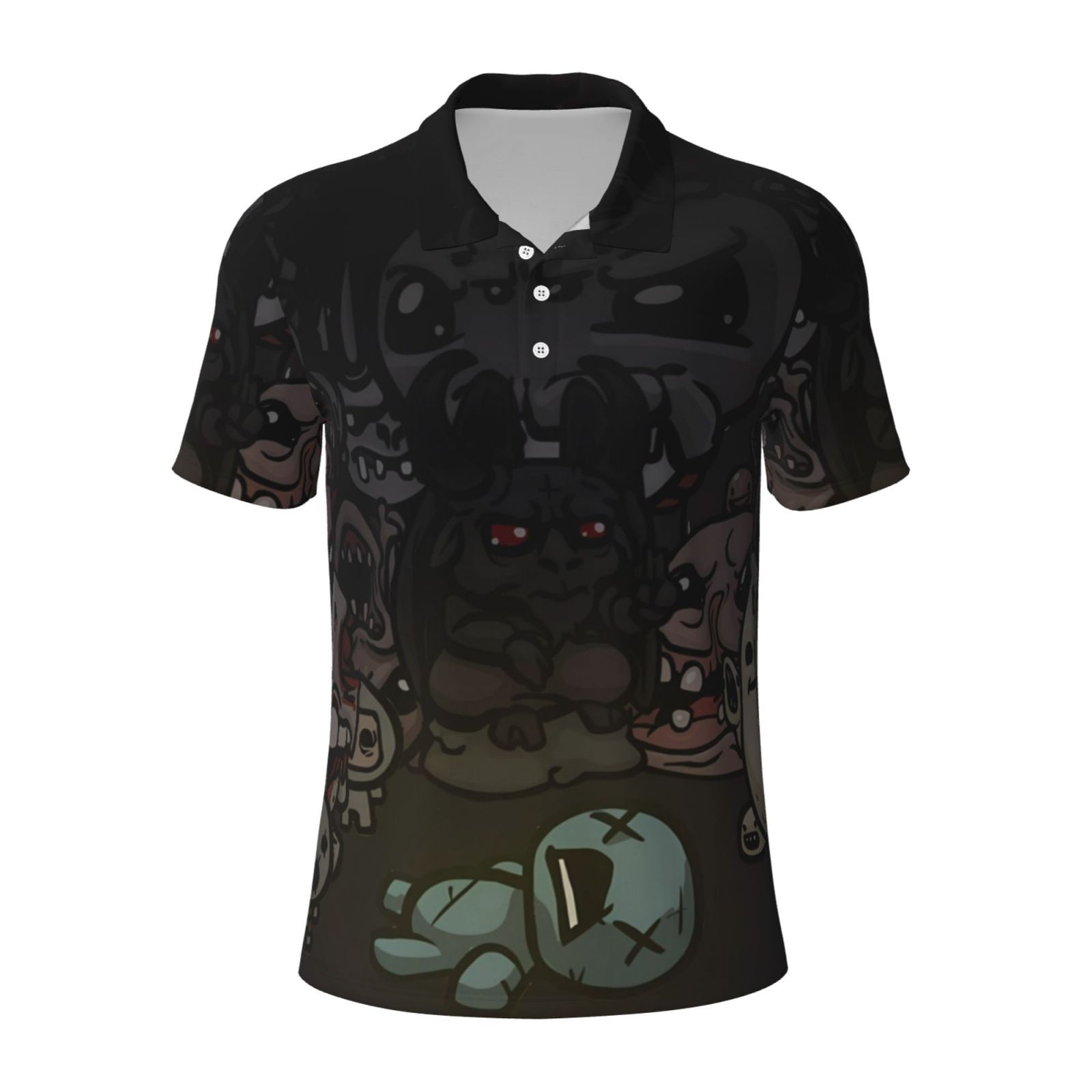 Kuqiui Mens Golf Polo Shirt Dry Fit Performance Sport Short Sleeve Golf ...