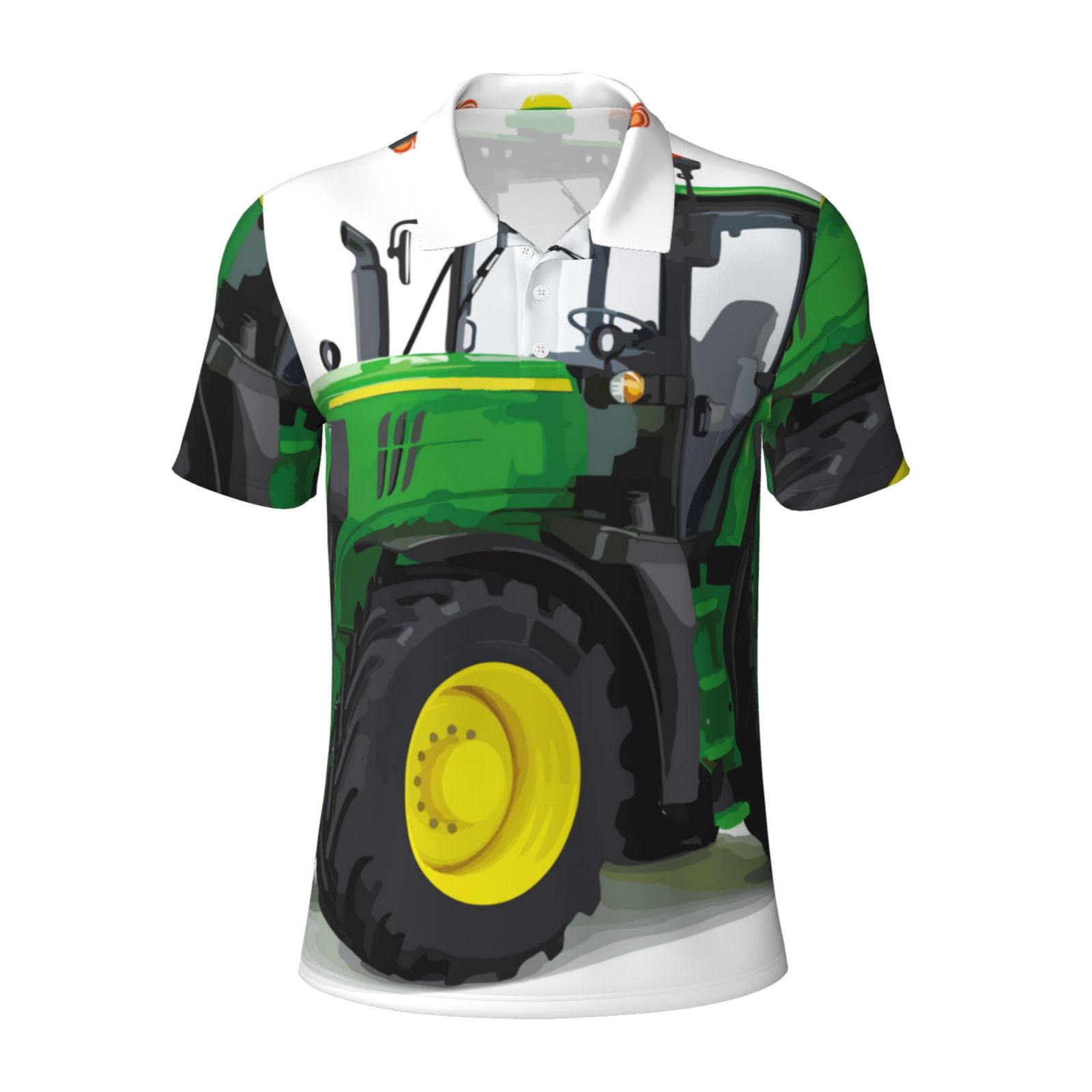 Kuqiui Mens Golf Polo Shirt Dry Fit Performance Sport Short Sleeve Golf ...