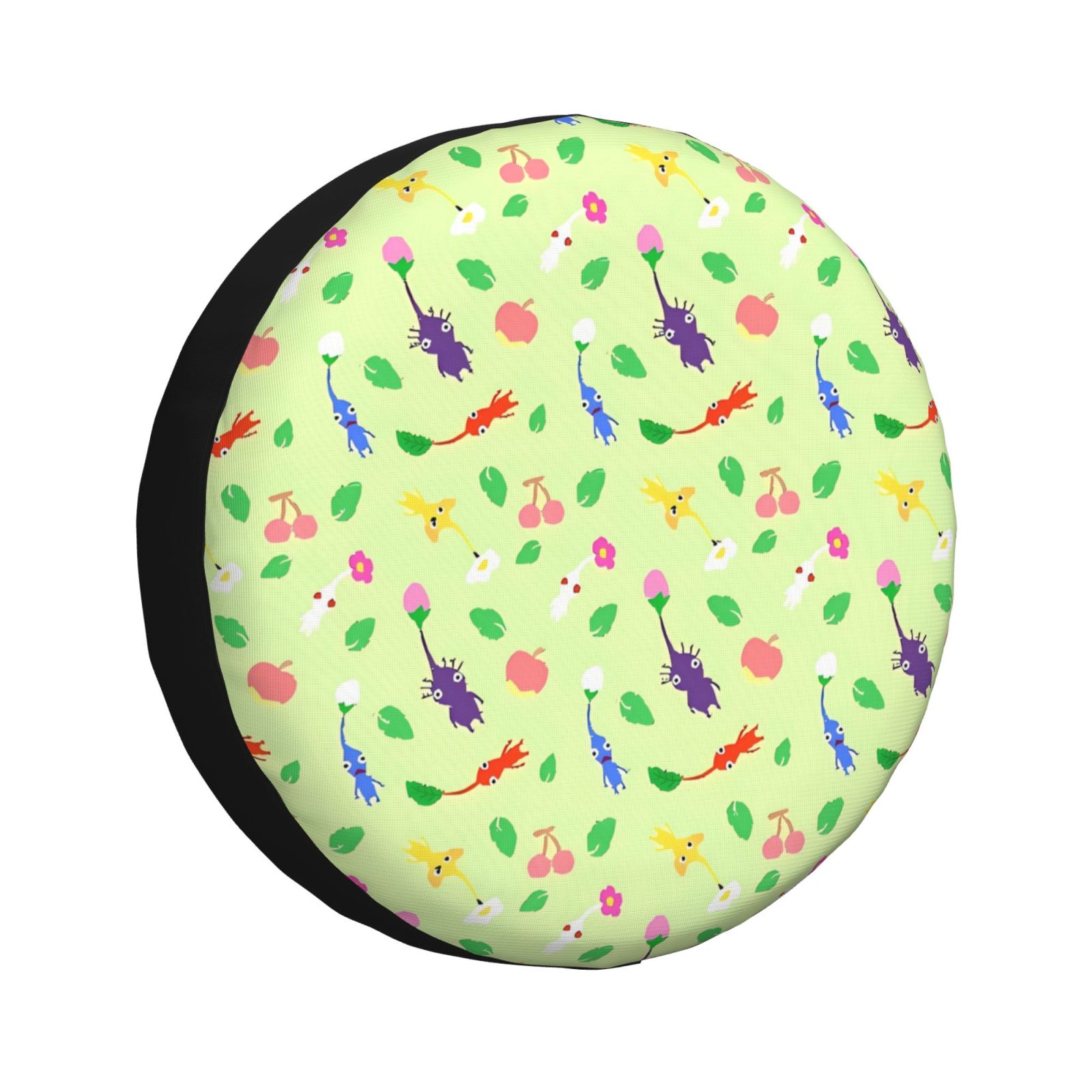Kuqiui Pikmin Print Spare Tire Cover,Tire Cover Wheel Protectors ...