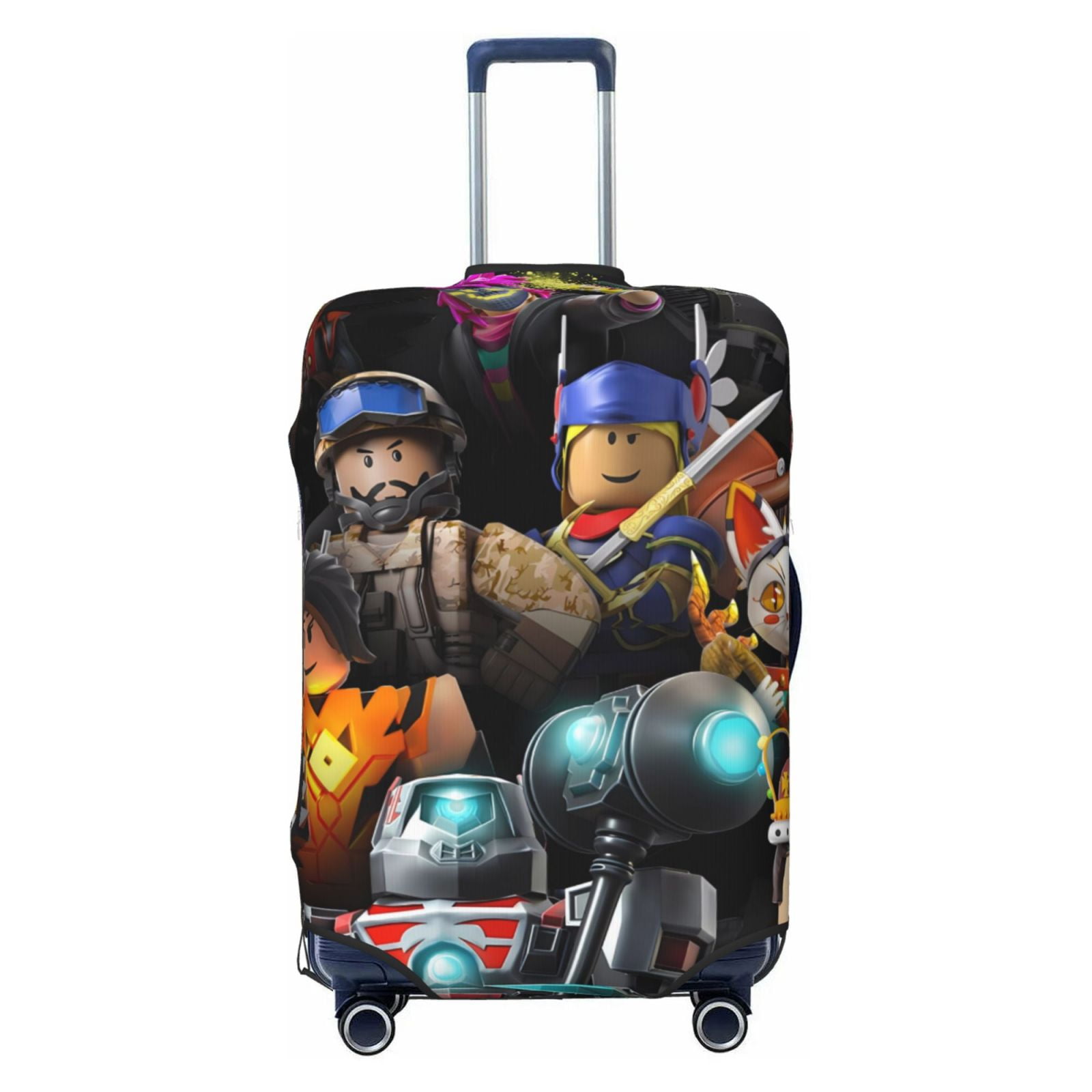 Kuqiui Roblox Print Luggage Covers for Suitcase,Elastic Washable ...