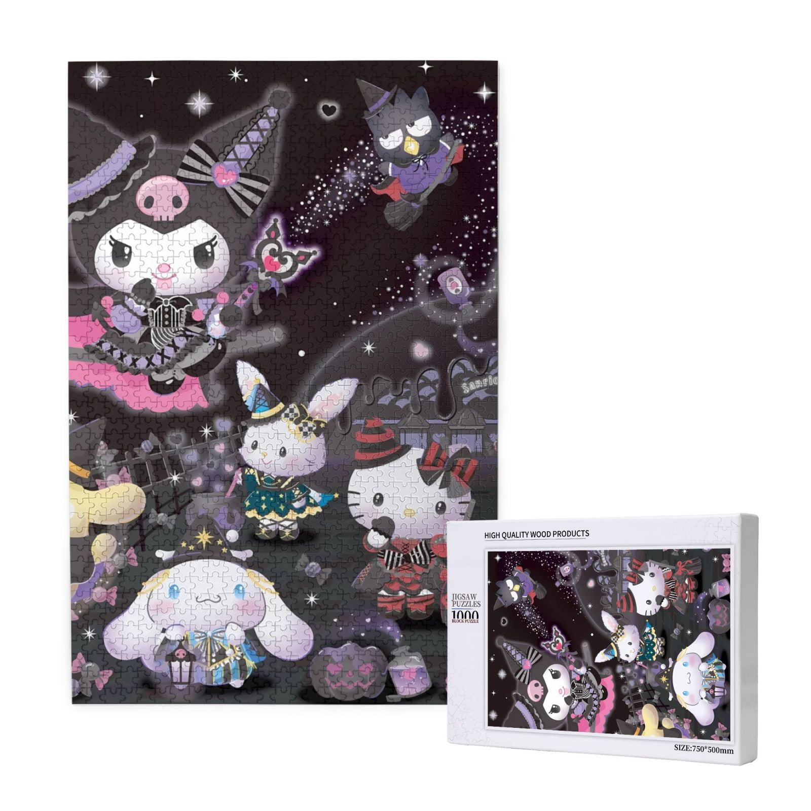 Kuqiui Sanrio Print Puzzle Tree of Life Puzzles for Adults 1000 Pieces ...