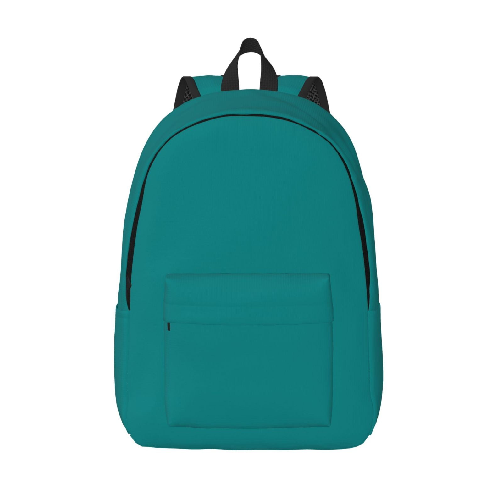Kuqiui Teal Print Canvas Travel Laptop Backpack for Men Women,Business ...