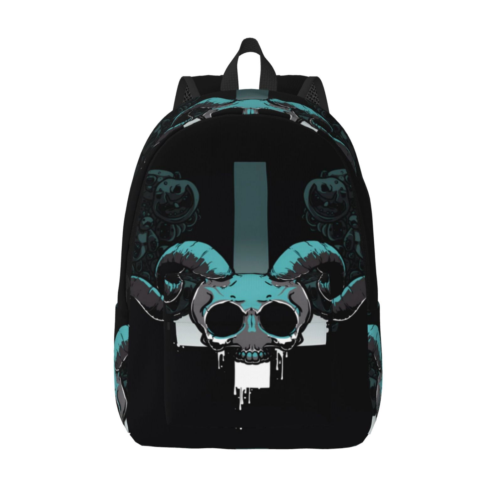 Kuqiui The Binding of Isaac Print Canvas Travel Laptop Backpack for Men ...