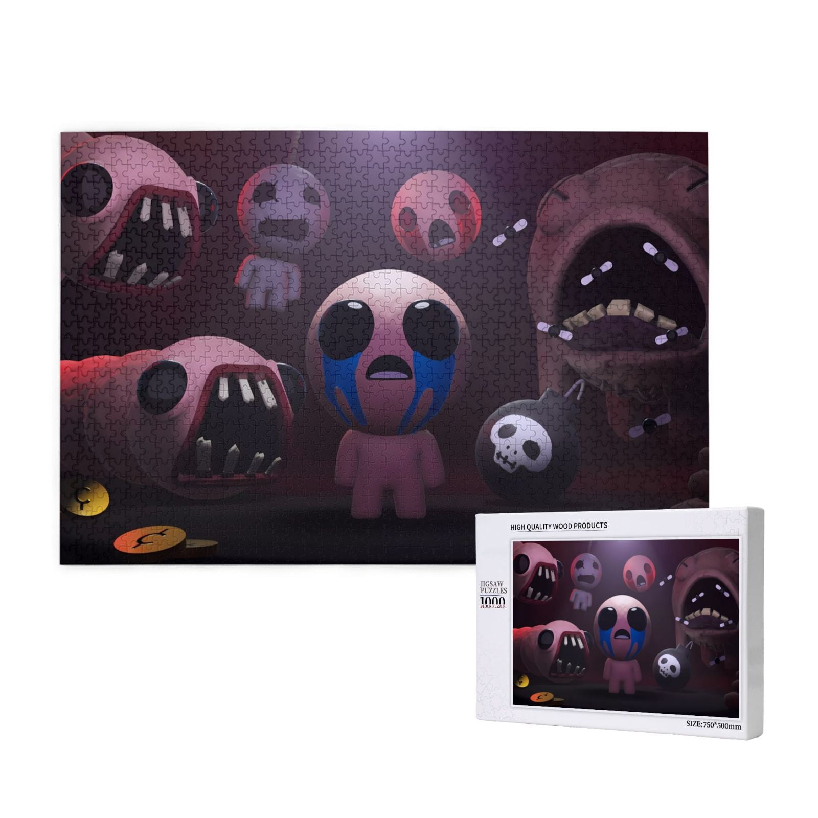 Kuqiui The Binding of Isaac Print Puzzle Tree of Life Puzzles for ...