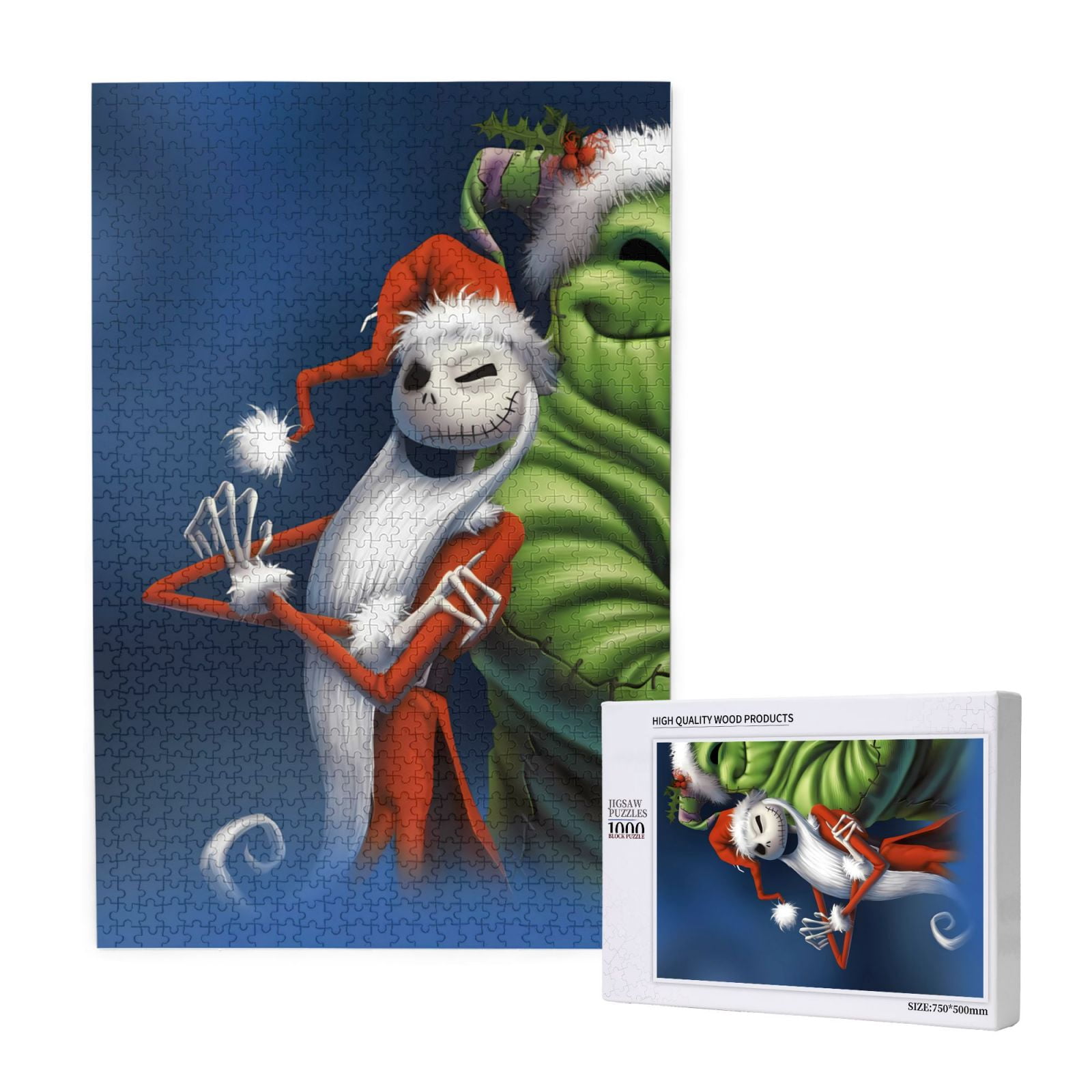 Kuqiui The Nightmare Before Christmas Print Puzzle Tree of Life Puzzles ...