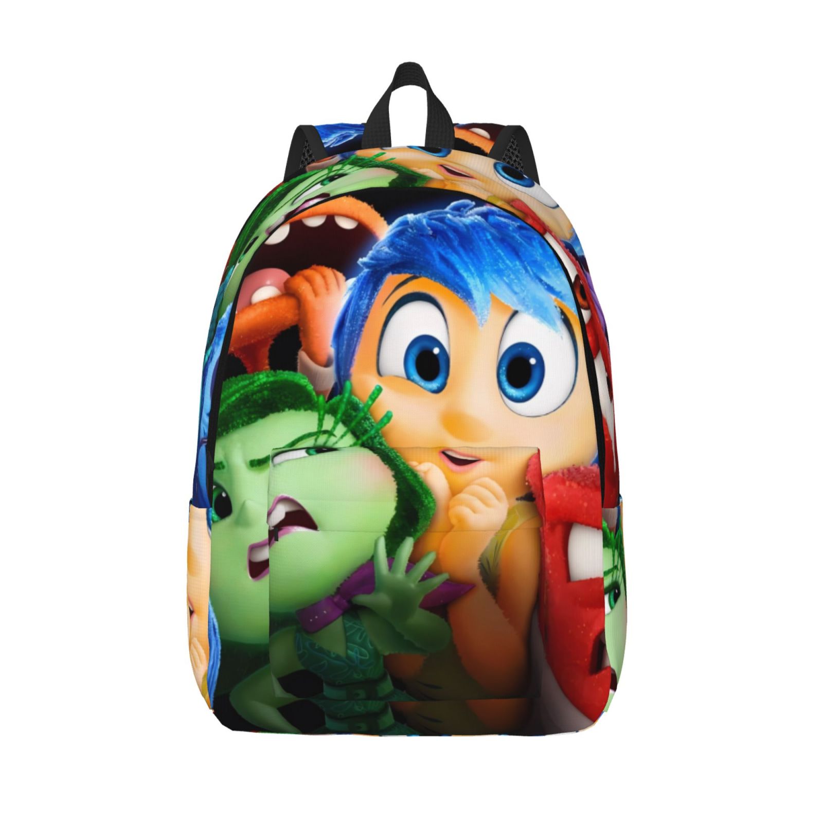 Kuqiui inside out 2 Print Canvas Travel Laptop Backpack for Men Women ...