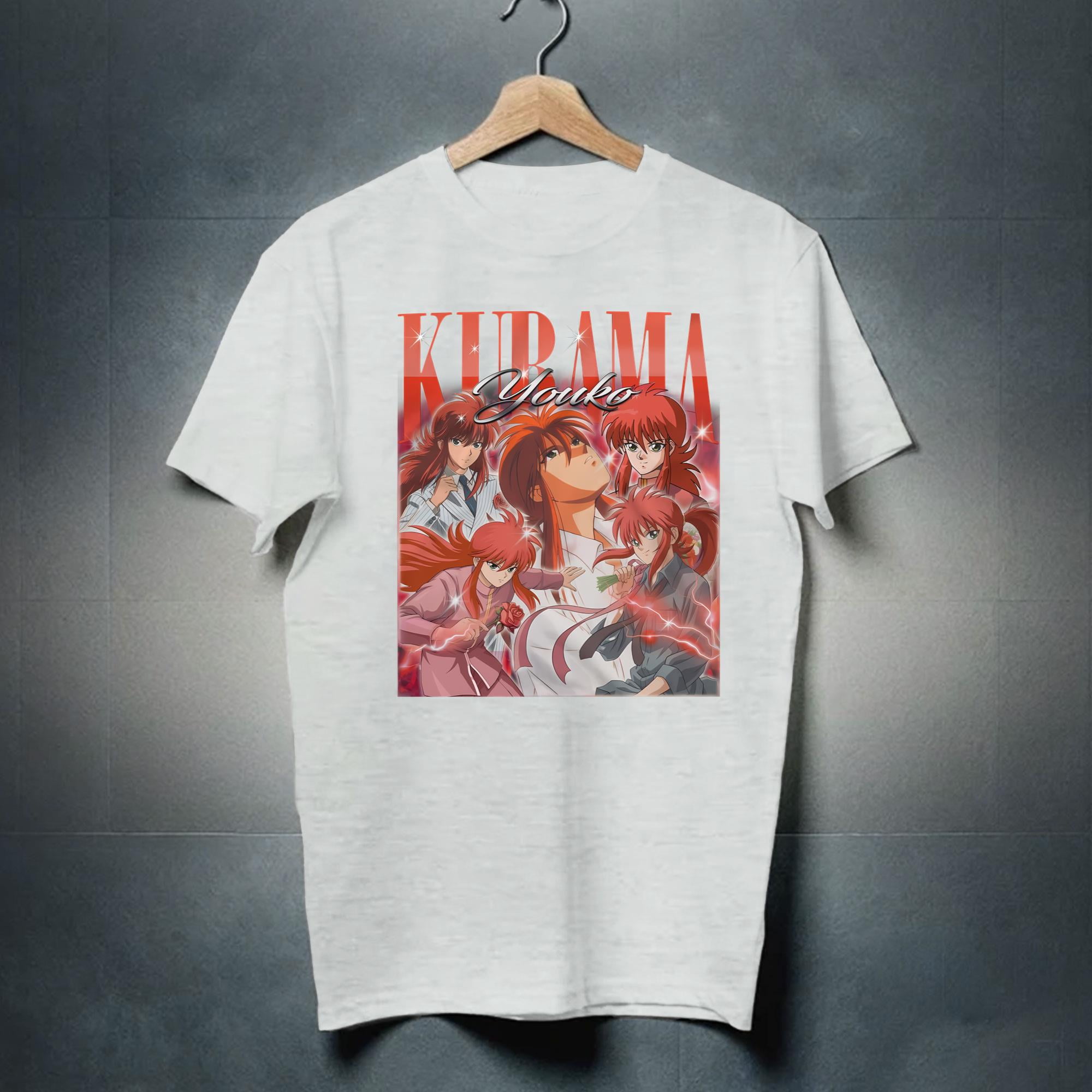 Kurama youko Yu Yu Hakusho Shirt Anime Gift For Him, Hiei Puu Yu Yu ...
