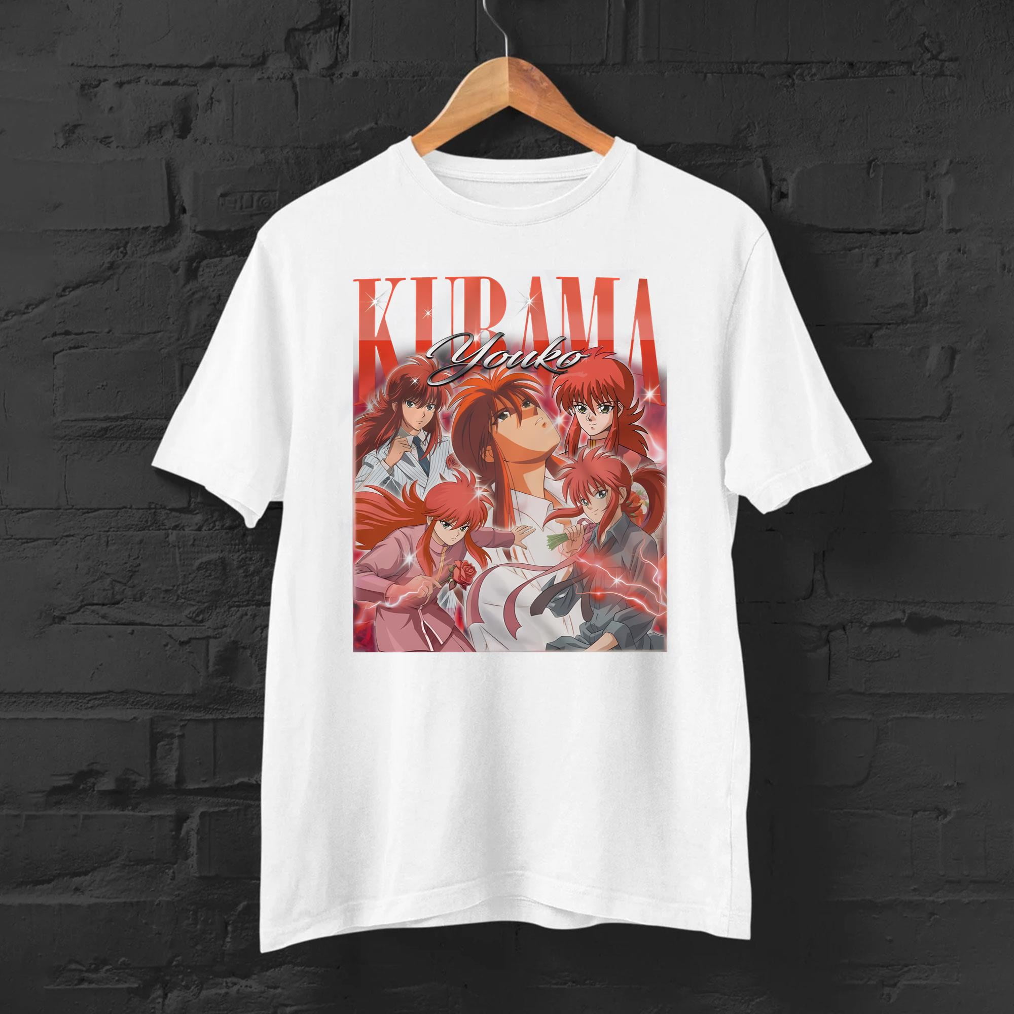Kurama youko Yu Yu Hakusho Shirt Anime Gift For Him, Hiei Puu Yu Yu ...