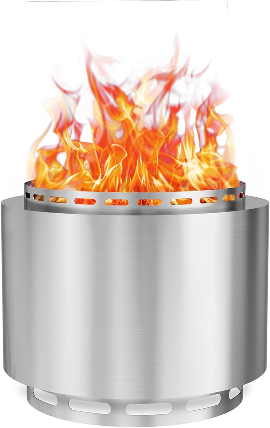 Kurapika 19 Inch Smokeless Firepit Outdoor, Portable Fire Pit for ...