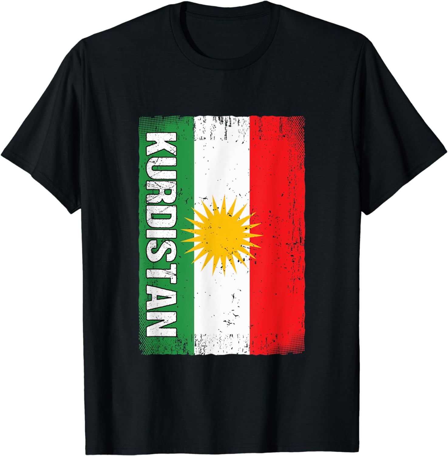 Kurdish Flag Kurdistan T-Shirt Kurdish Pride Gifts - Walmart.com