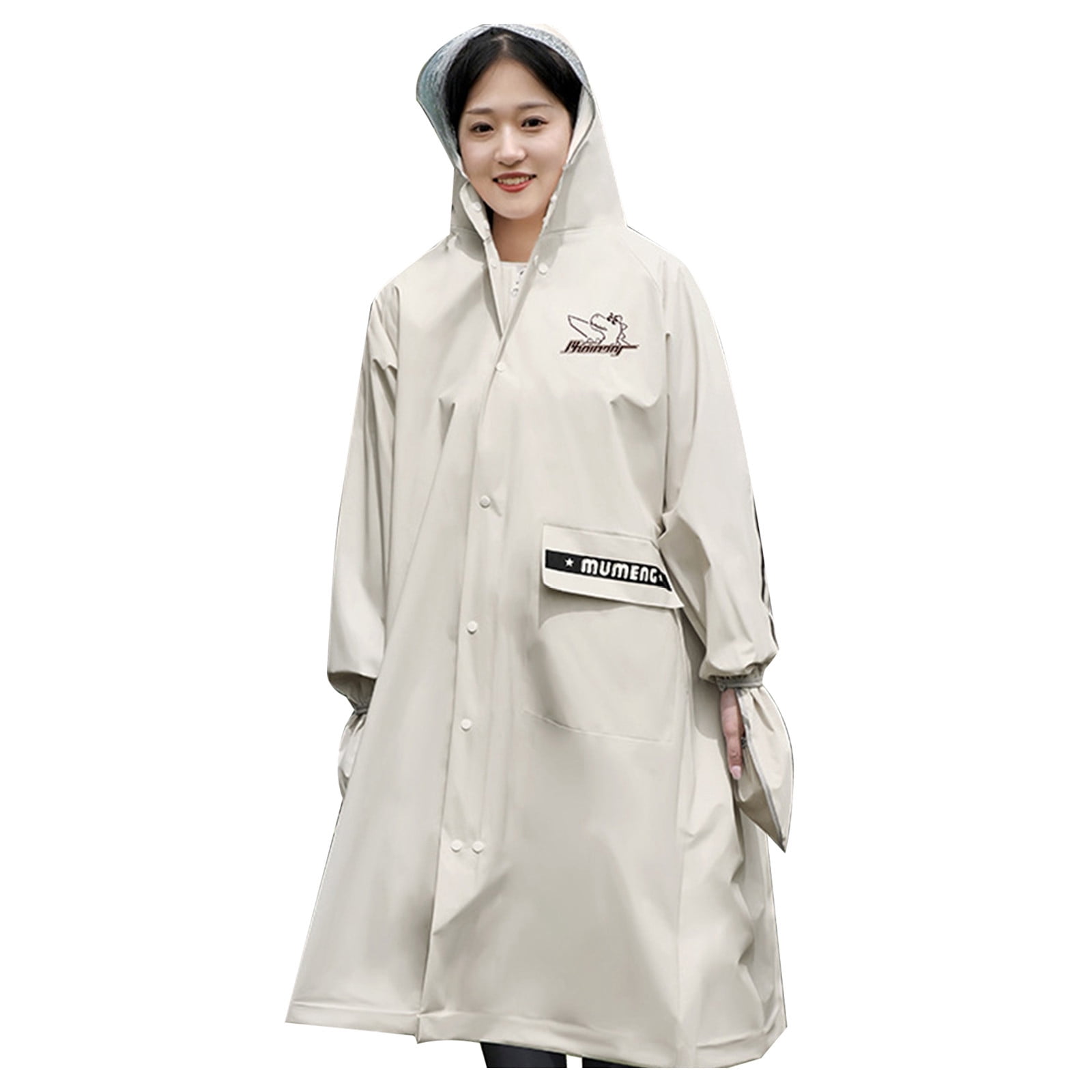 Kureaily Children's Raincoat Boys And Girls Students Riding Raincoat ...