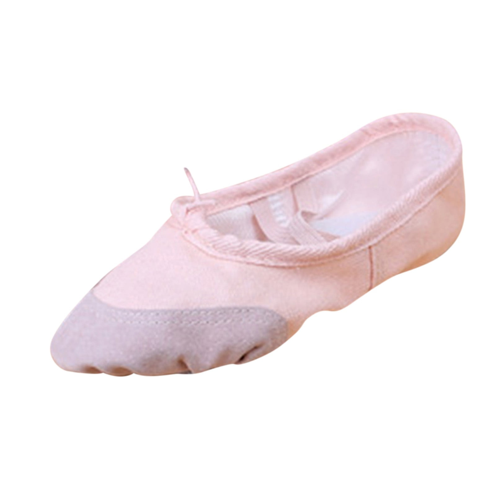 Kureaily Girls Ballet Elastic Band Dance Shoes Canvas Gymnastics Flats ...