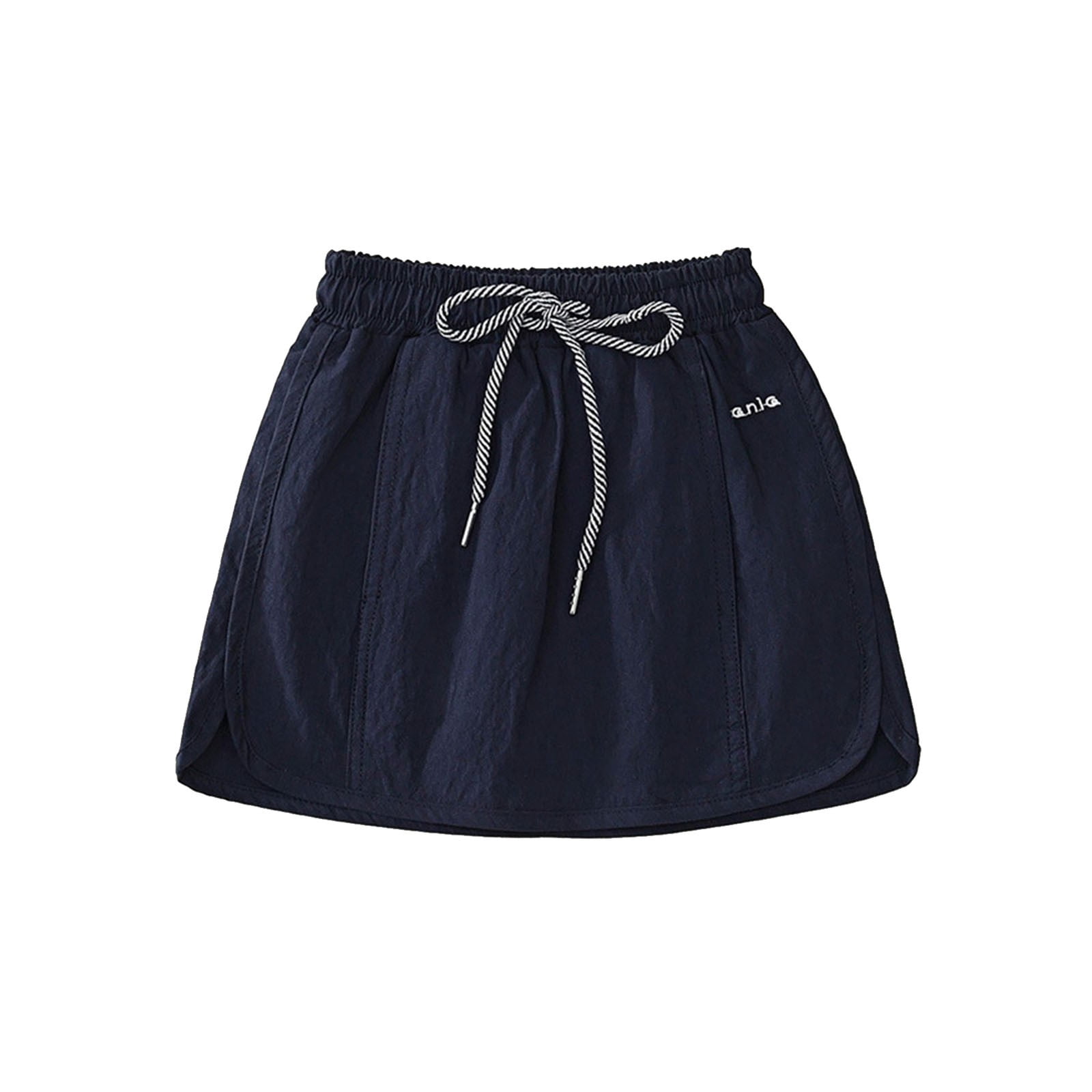 Kureaily Girls Cargo Skirts For Toddlers And Kids High Waist Elastic ...