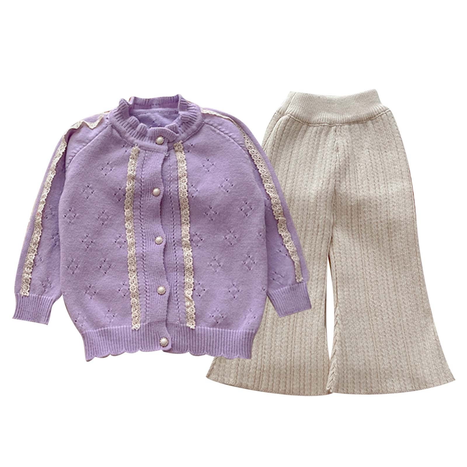 Kureaily Kids Toddler Baby Girls Boys Autumn Winter Knit Sweater Print Long Sleeve Sweatshirt ...