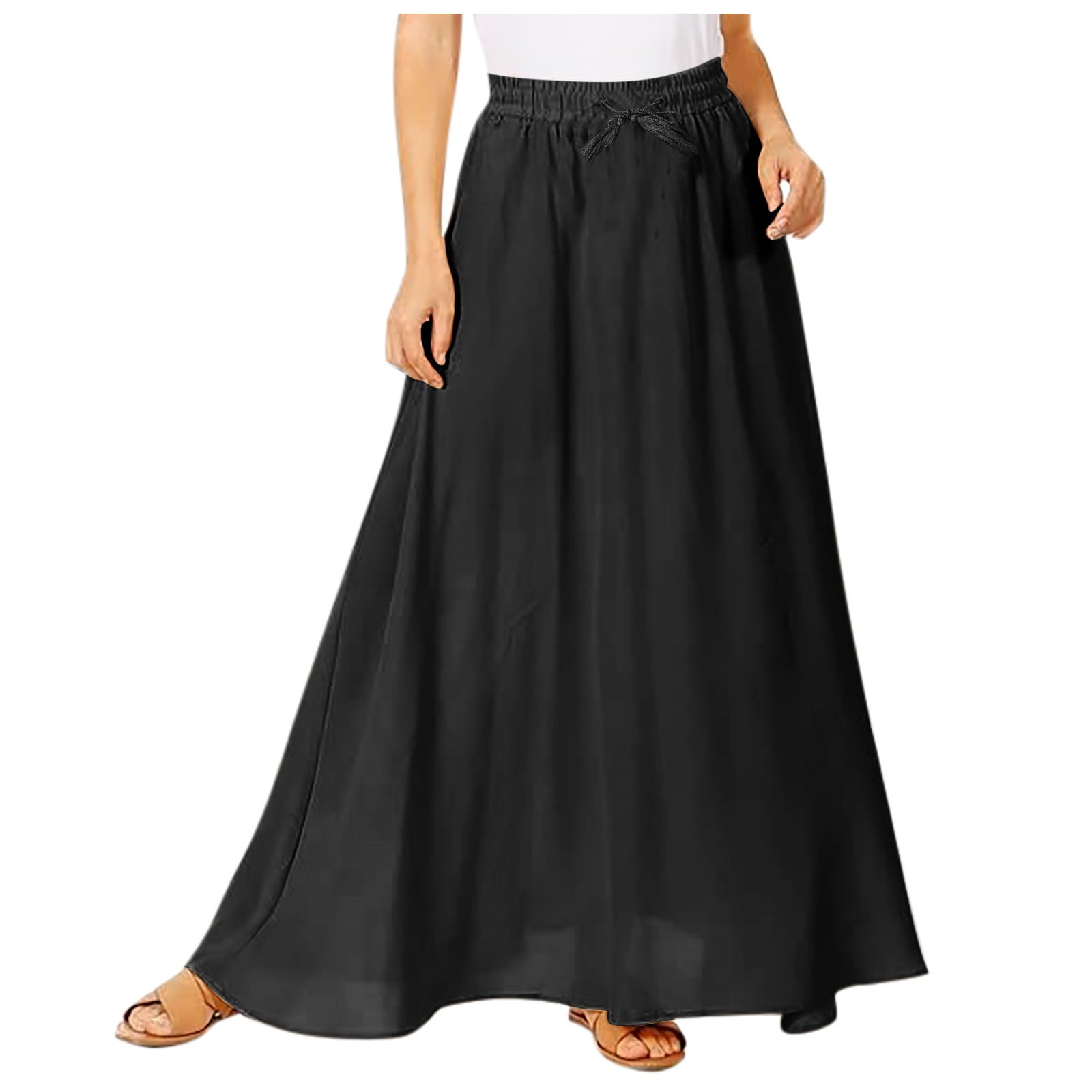 Kureaily Maxi Skirts For Women Reg & Plus Size Women's Long Skirts ...