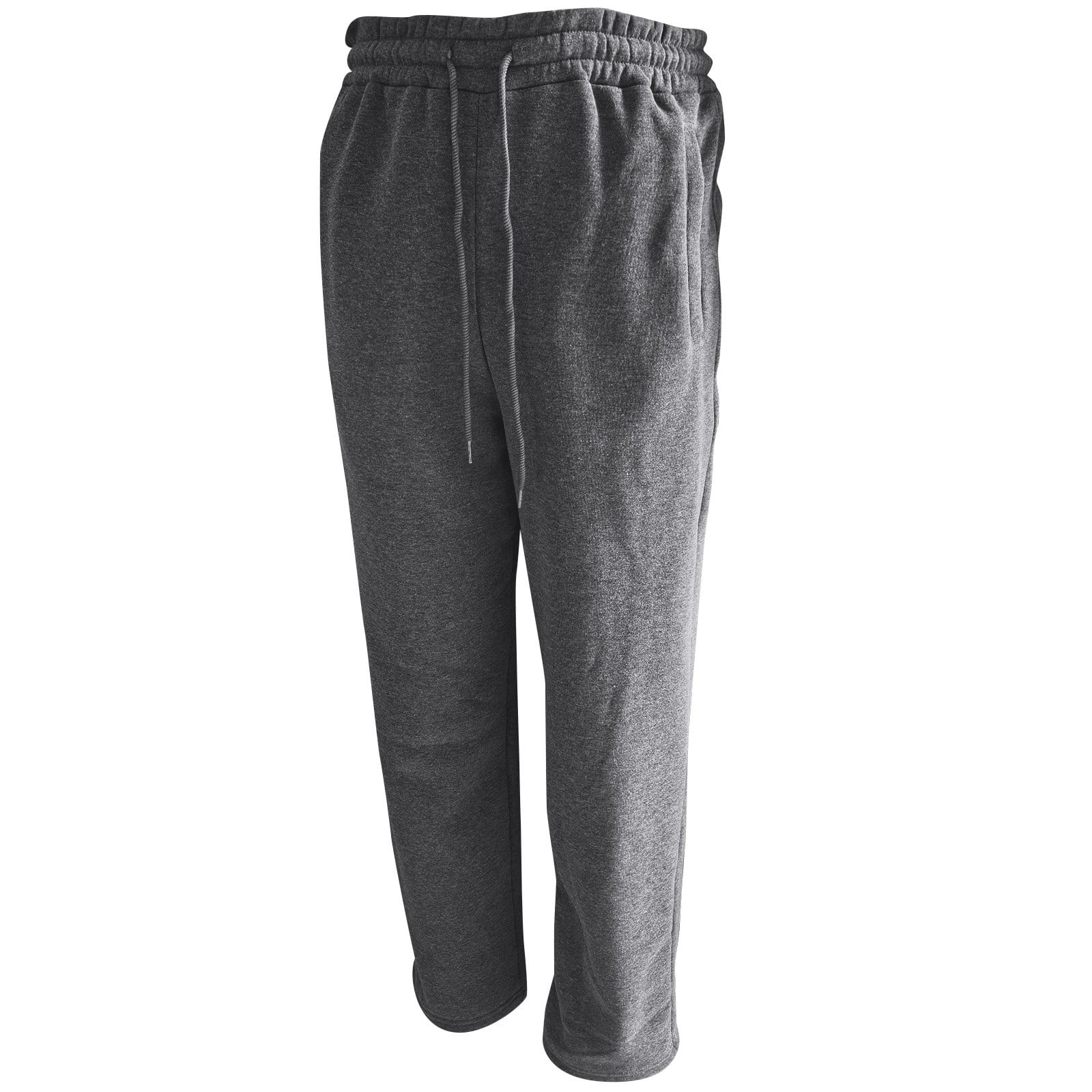 Kureaily Winter Fleece Jogger Pants Thermal Lined Casual Sweatpants For ...