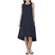 Free Assembly Women's Mixy Tank Dress, Sizes XS-XXL - Walmart.com