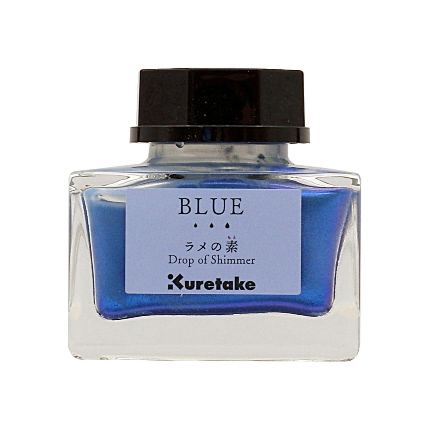Kuretake Ink-Cafe Drop of Shimmer,Blue Paste Ink, Add a Pearly or ...