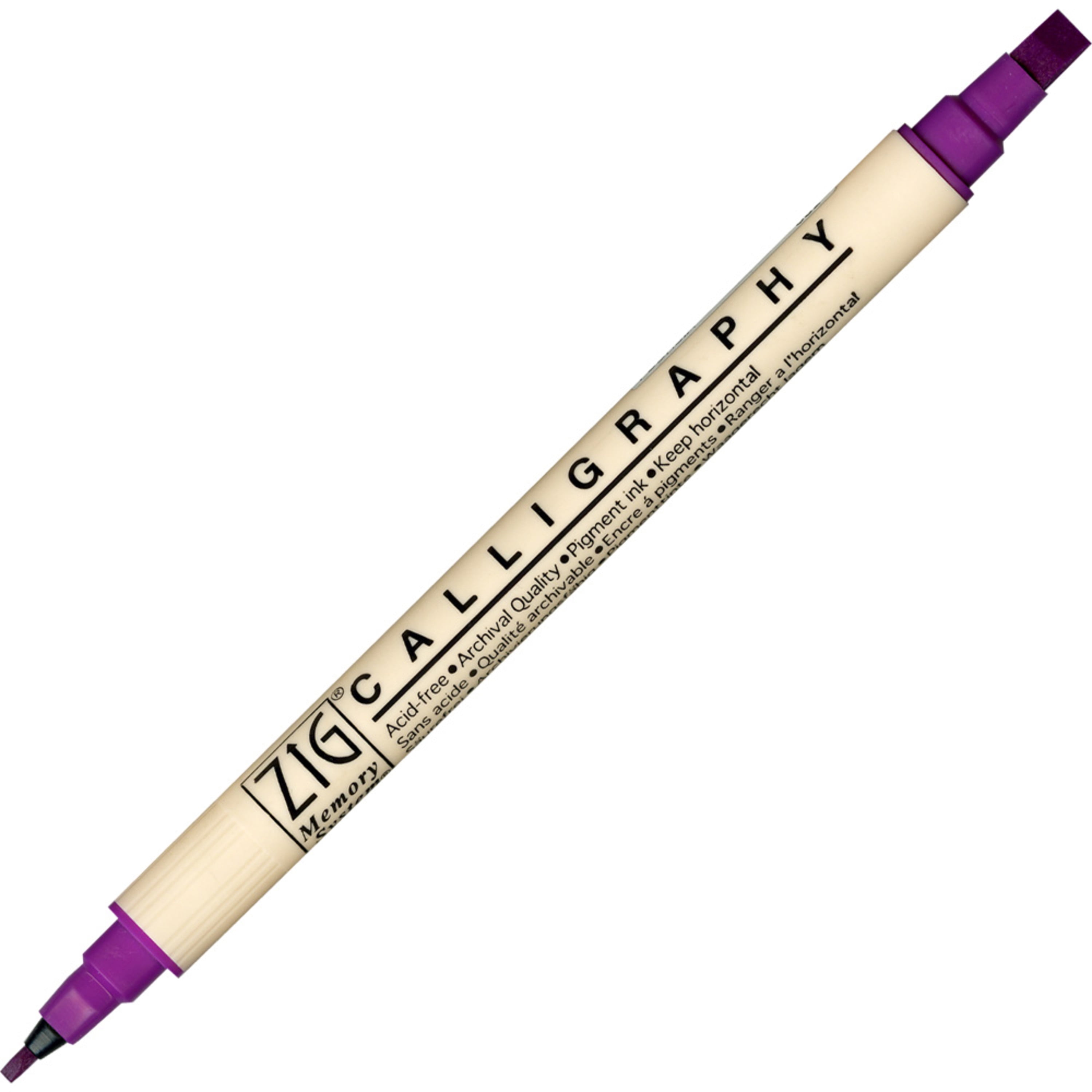 Kuretake Zig Memory System Calligraphy Marker, Hyacinth - Walmart.com