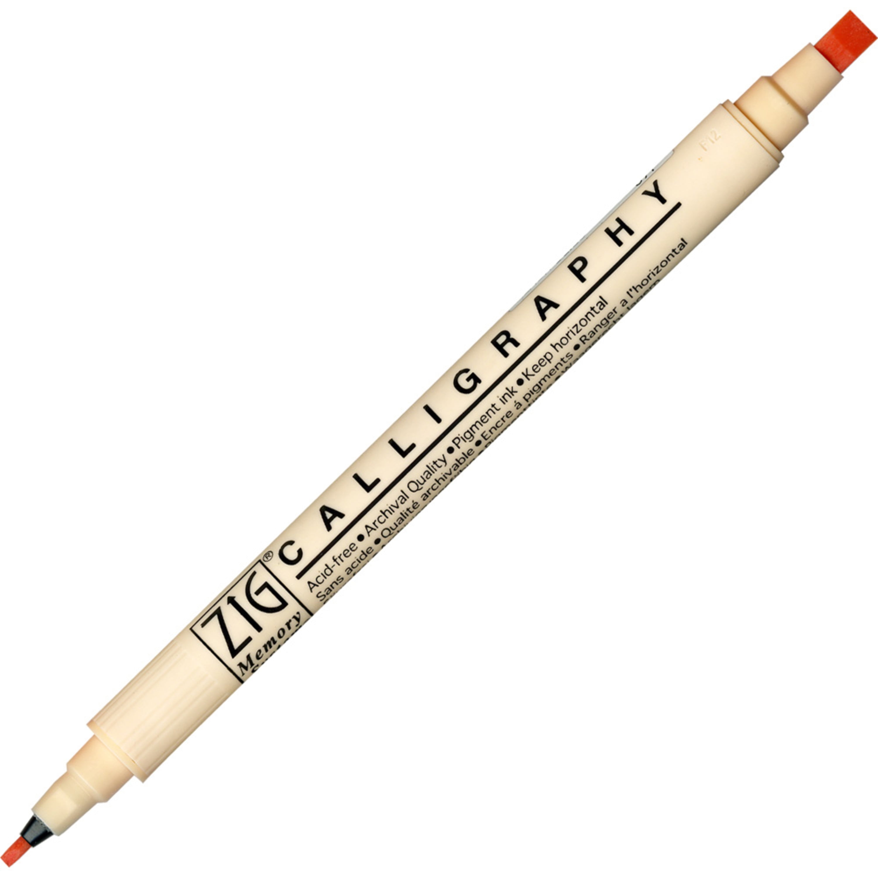 Kuretake Zig Memory System Calligraphy Marker, Plum Mist - Walmart.com