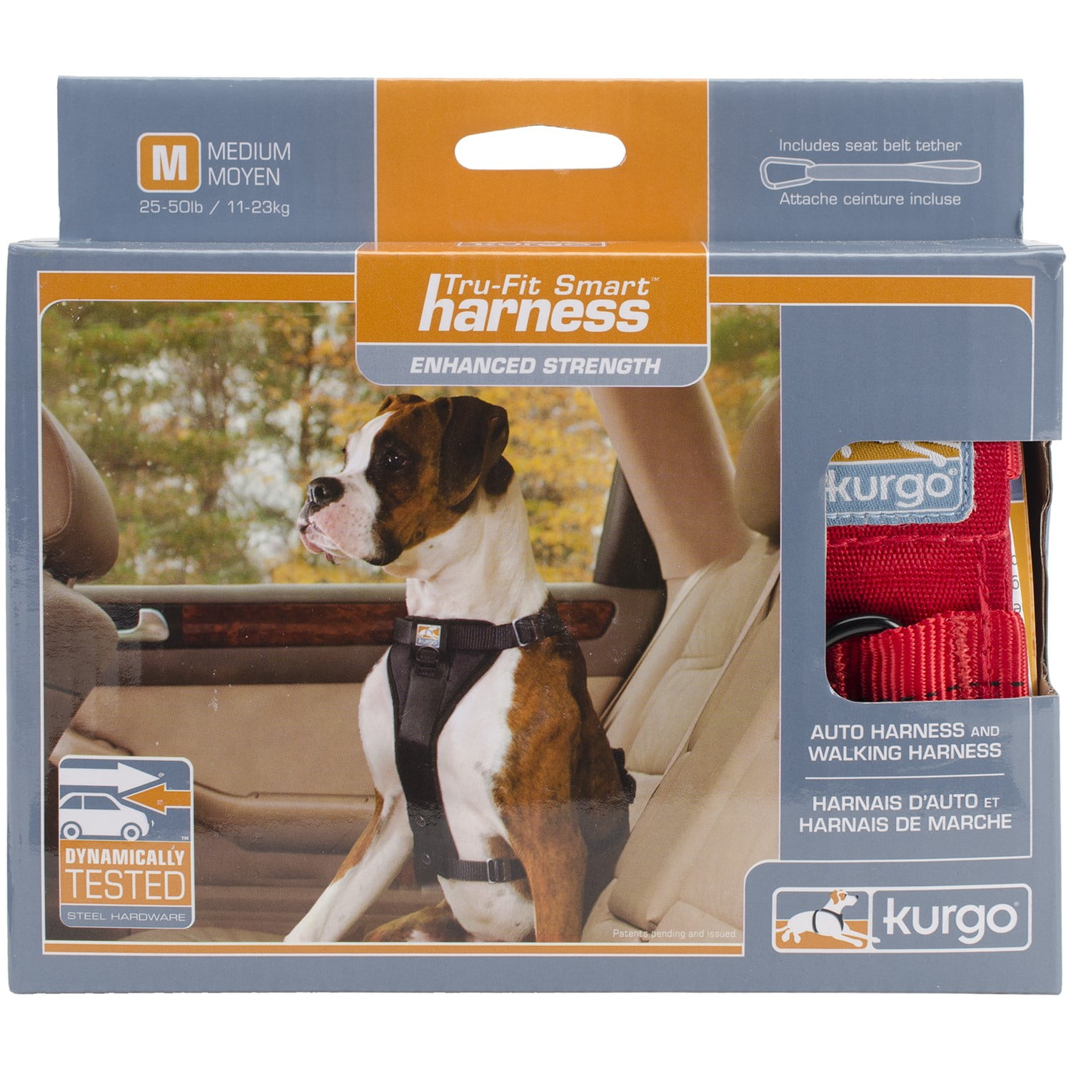 Kurgo Dog Harness | Car Harness for Dogs | Medium | RedPet Safety Seat ...