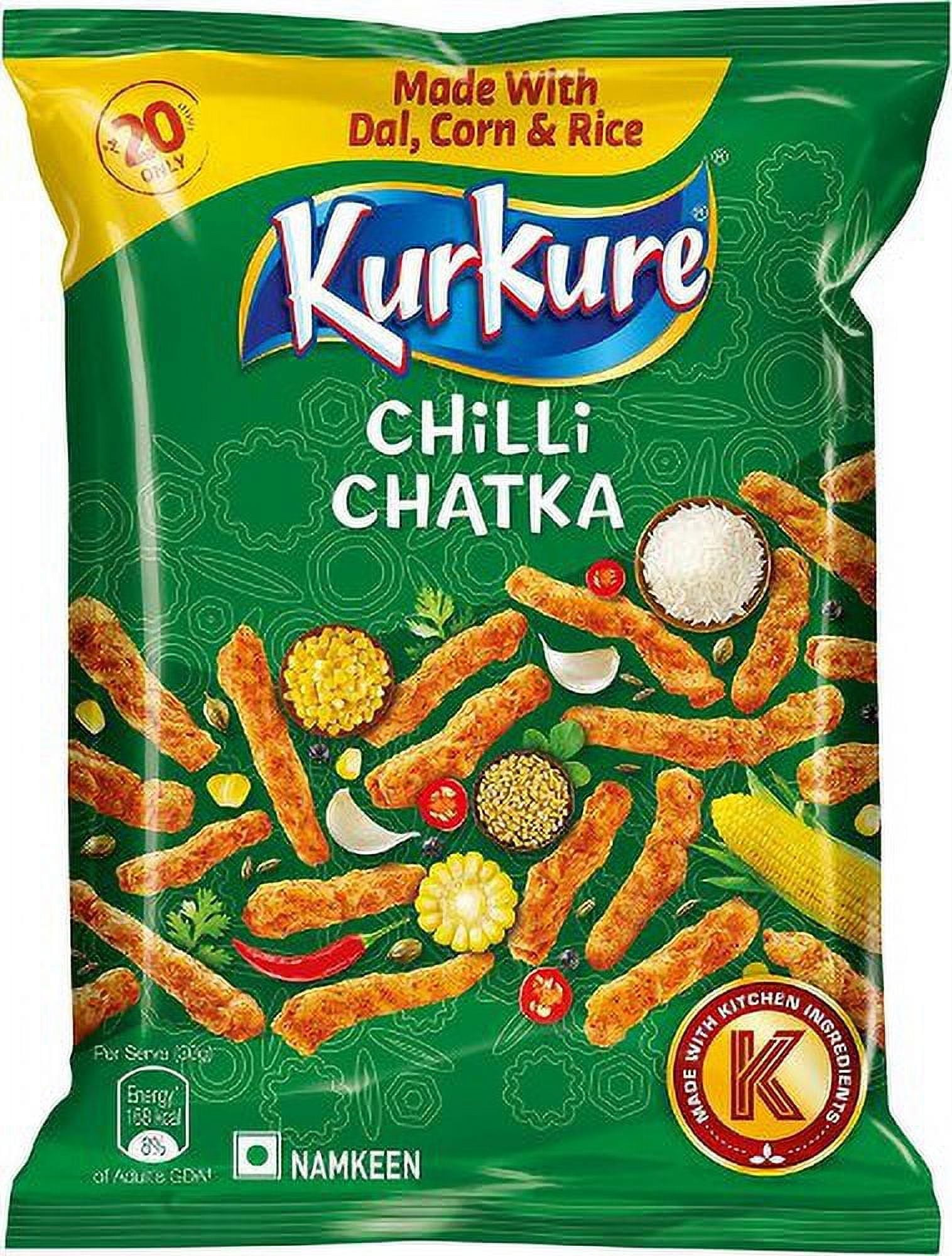 Kurkure - Chilli Chatka 85 gm pack - Walmart.com