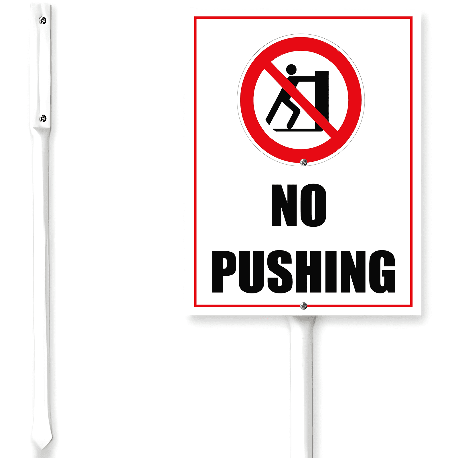 Kurmntregon Bee Crossing Sign For Yard With Stake Garden Sign Stake ...