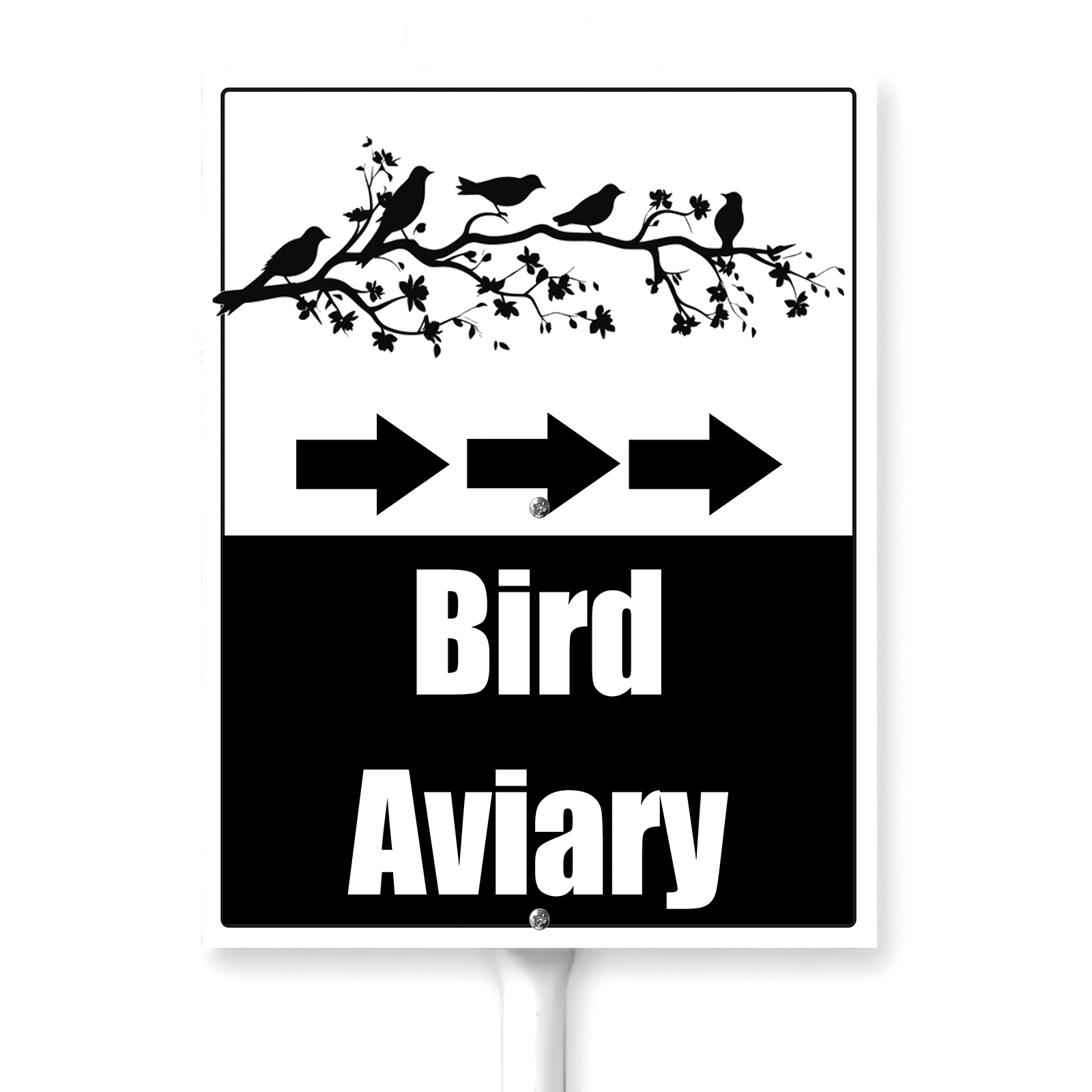 Kurmntregon Bird Sign With Stake Bird Sign For Garden Bird Aviary ...