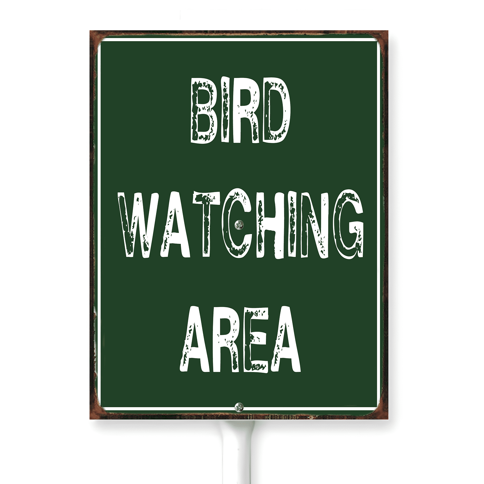 Kurmntregon Bird Sign With Stake Bird Sign For Yard Bird Watching Area ...