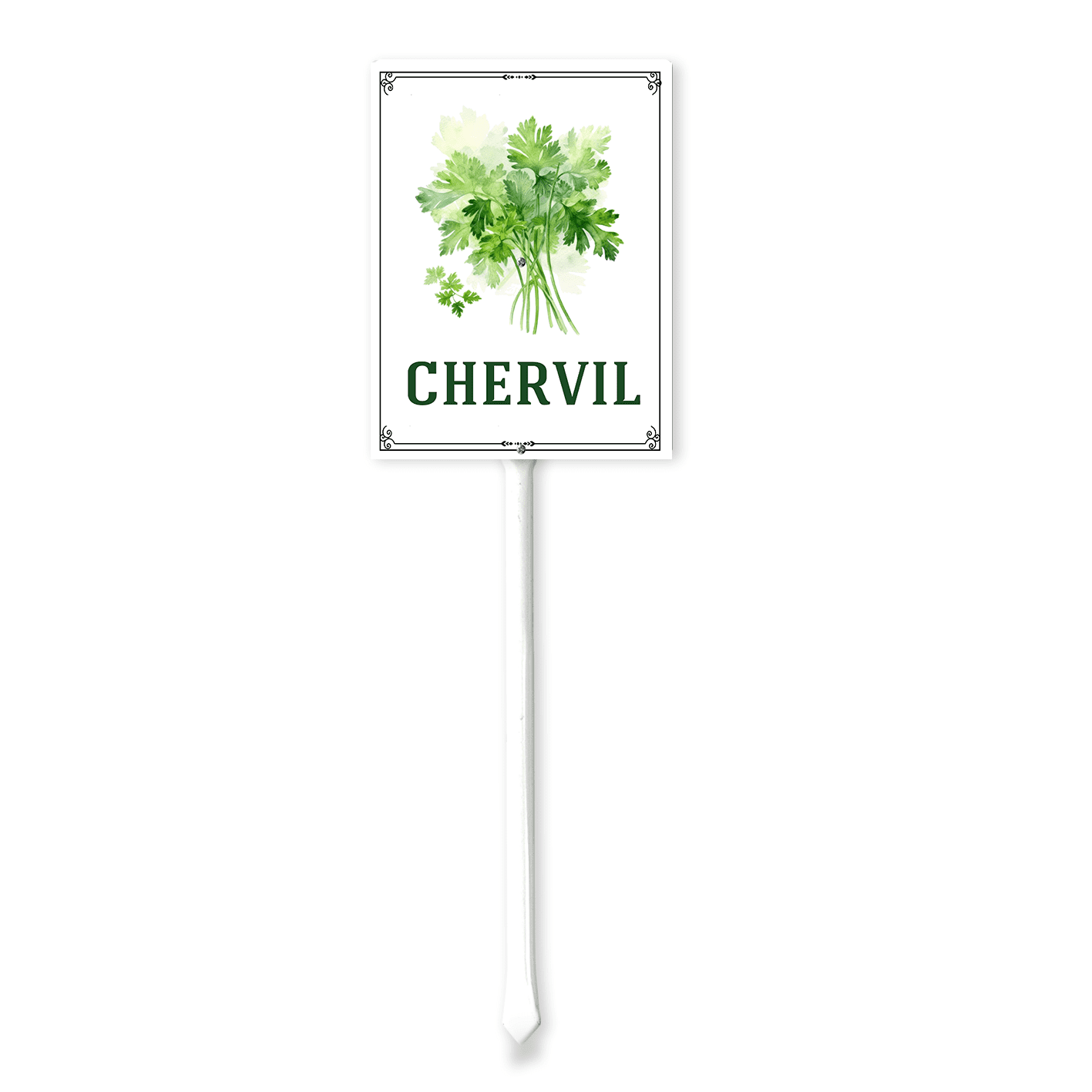 Kurmntregon Chervil Sign With Stake Vegetable Garden Sign For Yard ...