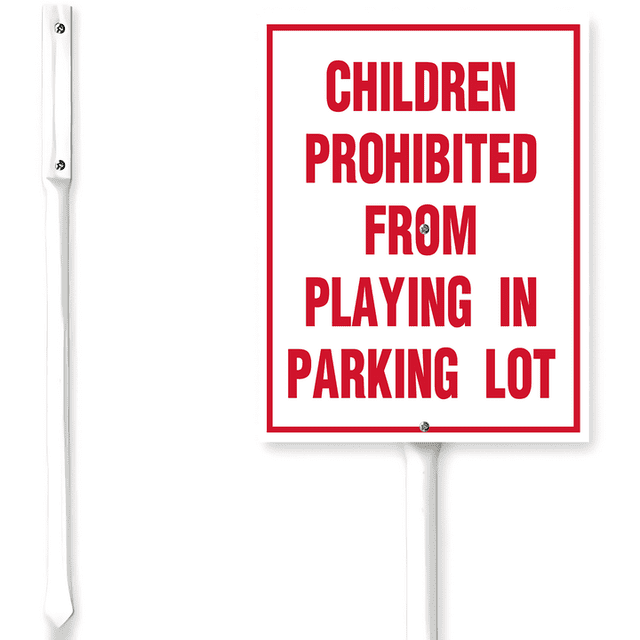Kurmntregon Children Prohibited From Playing In Parking Lot With Stake ...