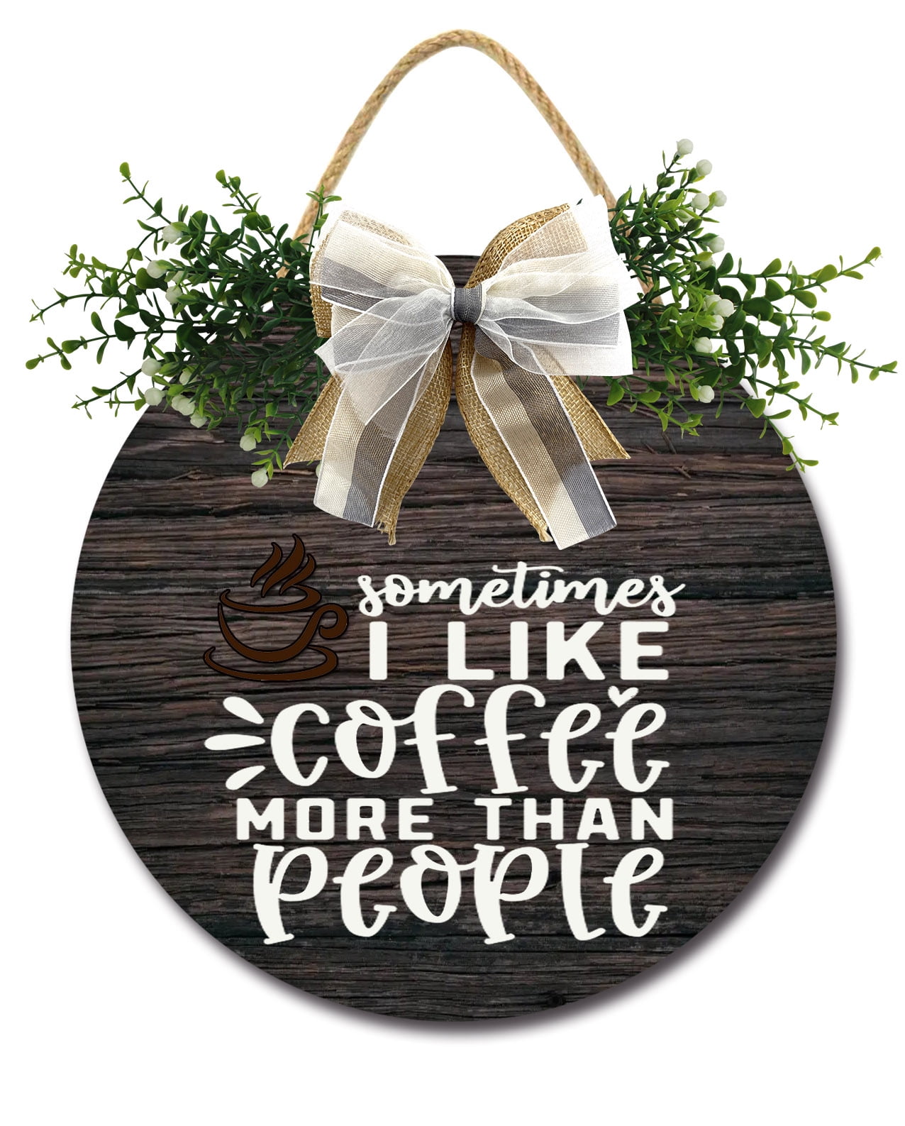 Kurmntregon Coffee Bar Sign Coffee Signs Kitchen Decor I Like Coffee ...