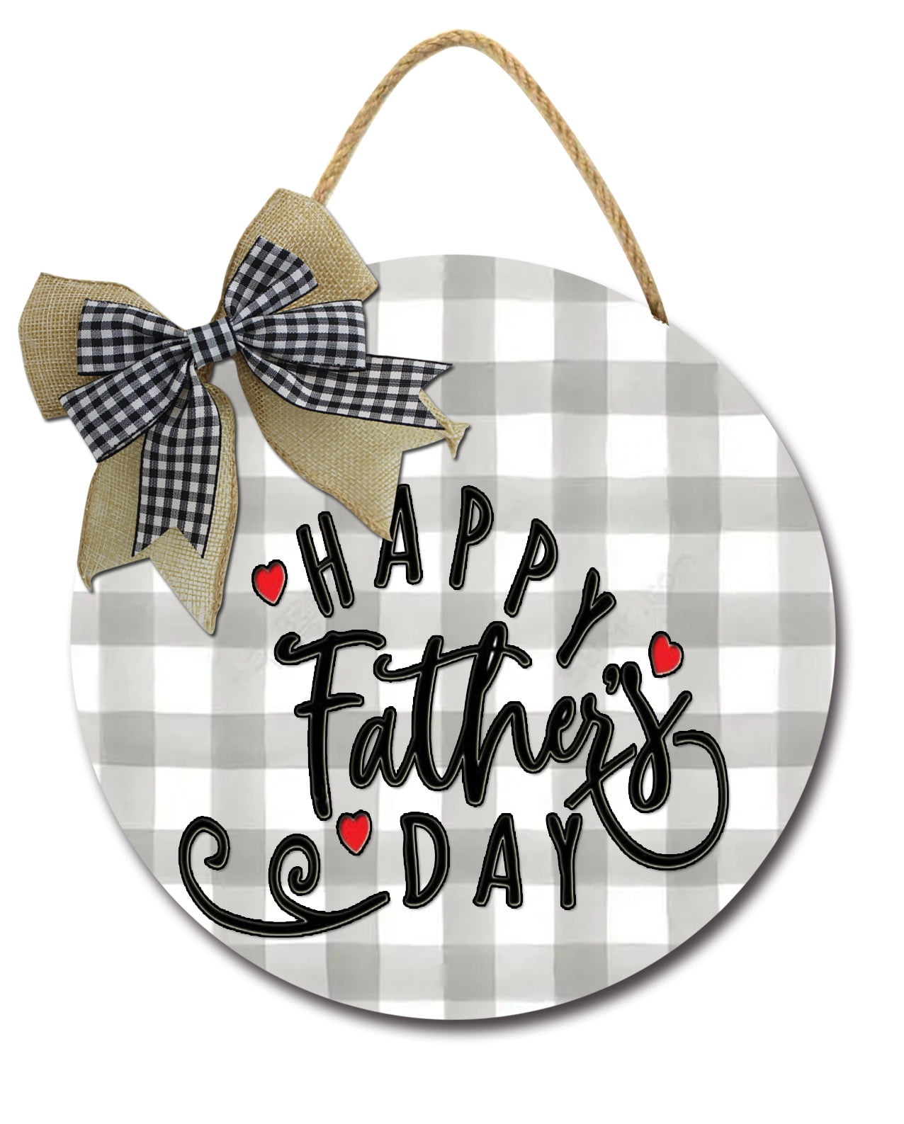 Kurmntregon Dad Signs For Fathers Day Front Door Sign Happy Fathers Day ...