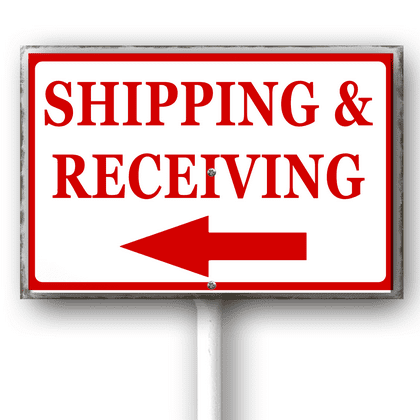 Kurmntregon Delivery Sign For Packages Shipping & Receiving With Right ...