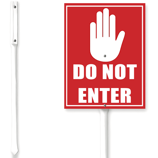Kurmntregon Do Not Enter Sign With Stake Private Property No ...