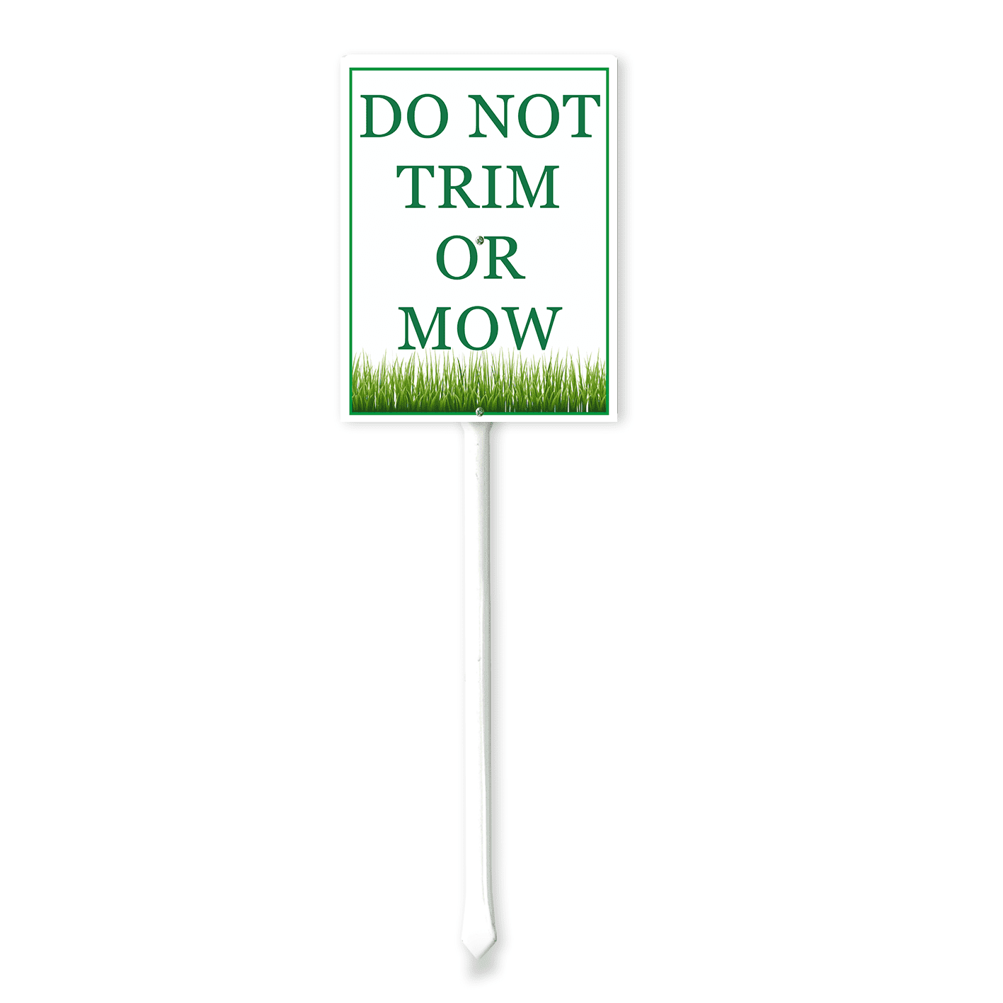 Kurmntregon Do Not Mow Sign With Stake No Mow Grass 8x12 Kurmntregon Do Not Mow Sign With Stake No Mow Grass 8x12