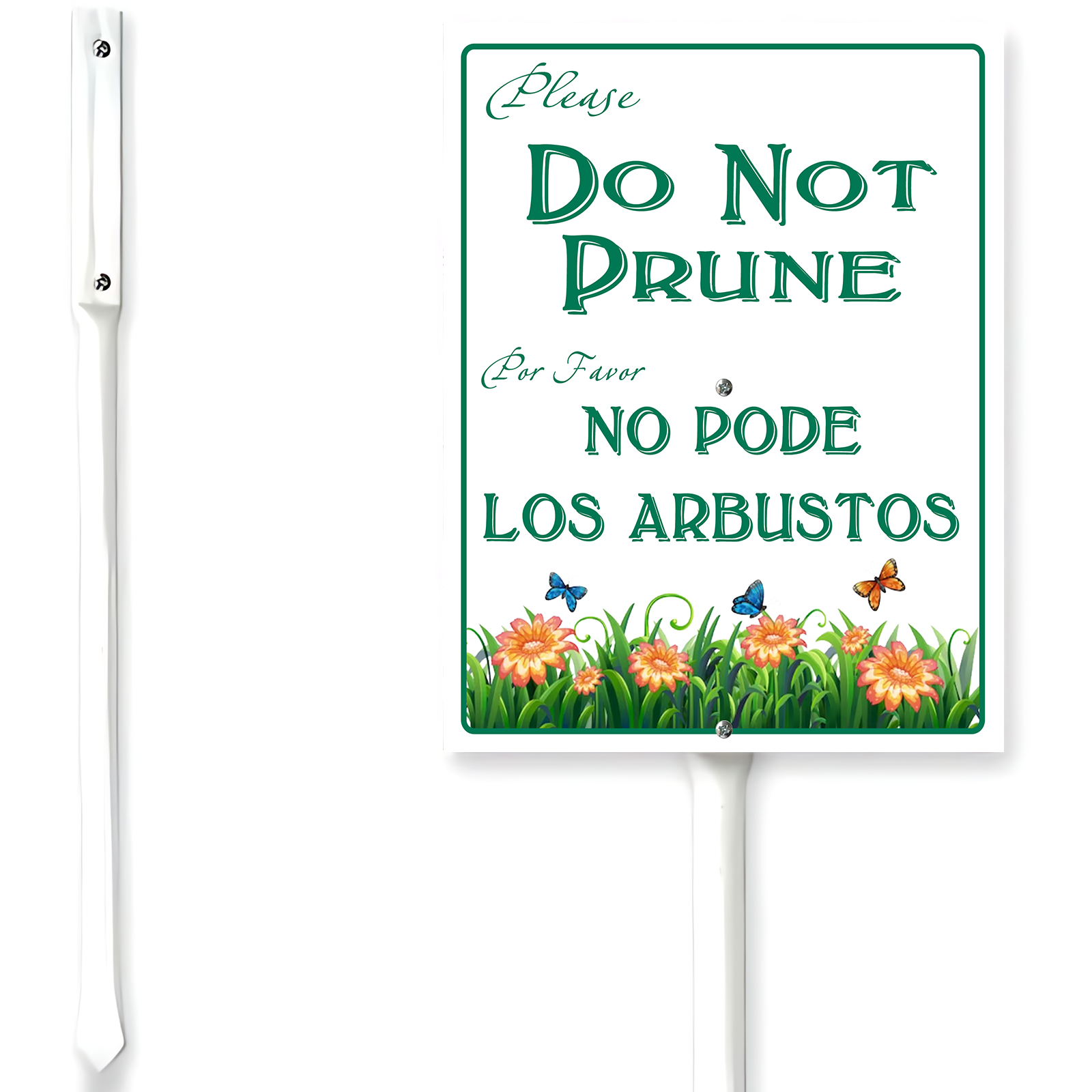Kurmntregon Do Not Prune Sign With Stake Do Not Prune Garden Sign 320 ...
