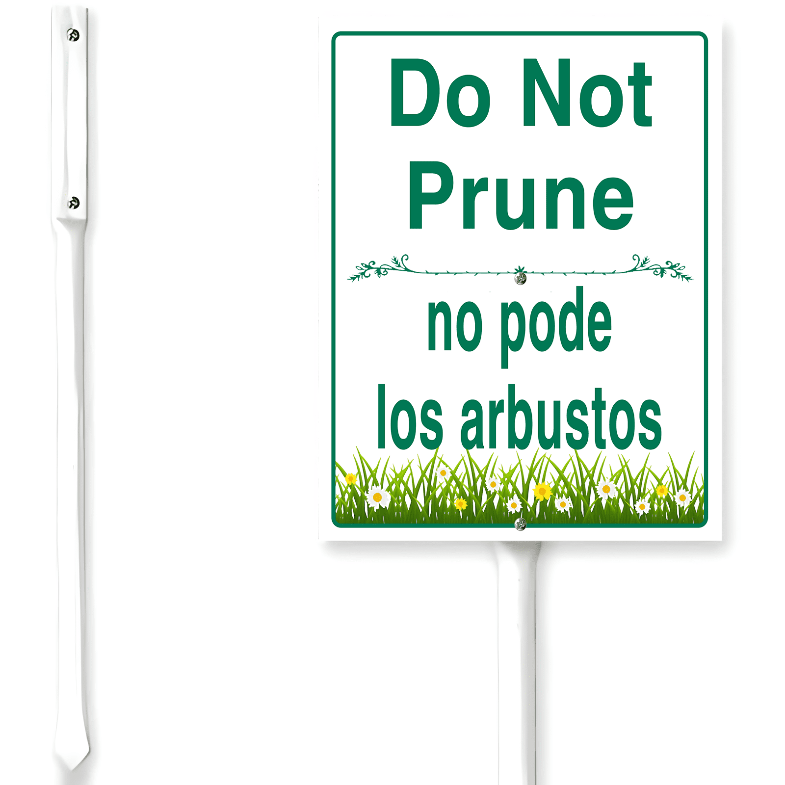 Kurmntregon Do Not Prune Sign With Stake Do Not Prune Garden Sign ...