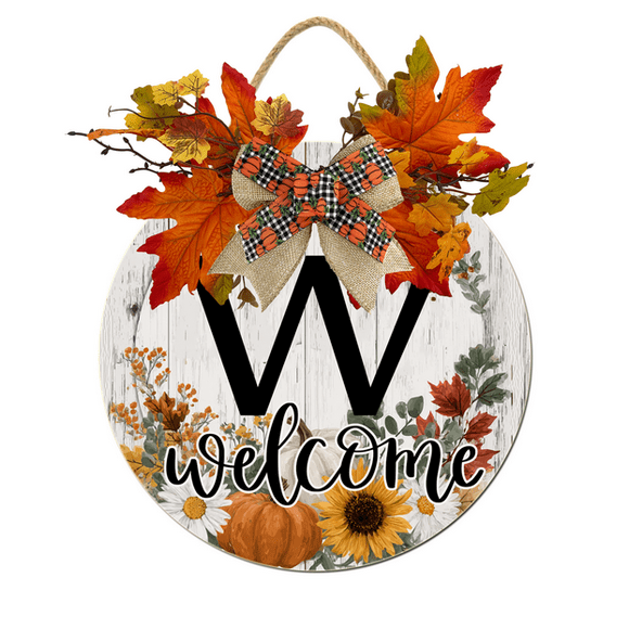 Pumpkin With Initial